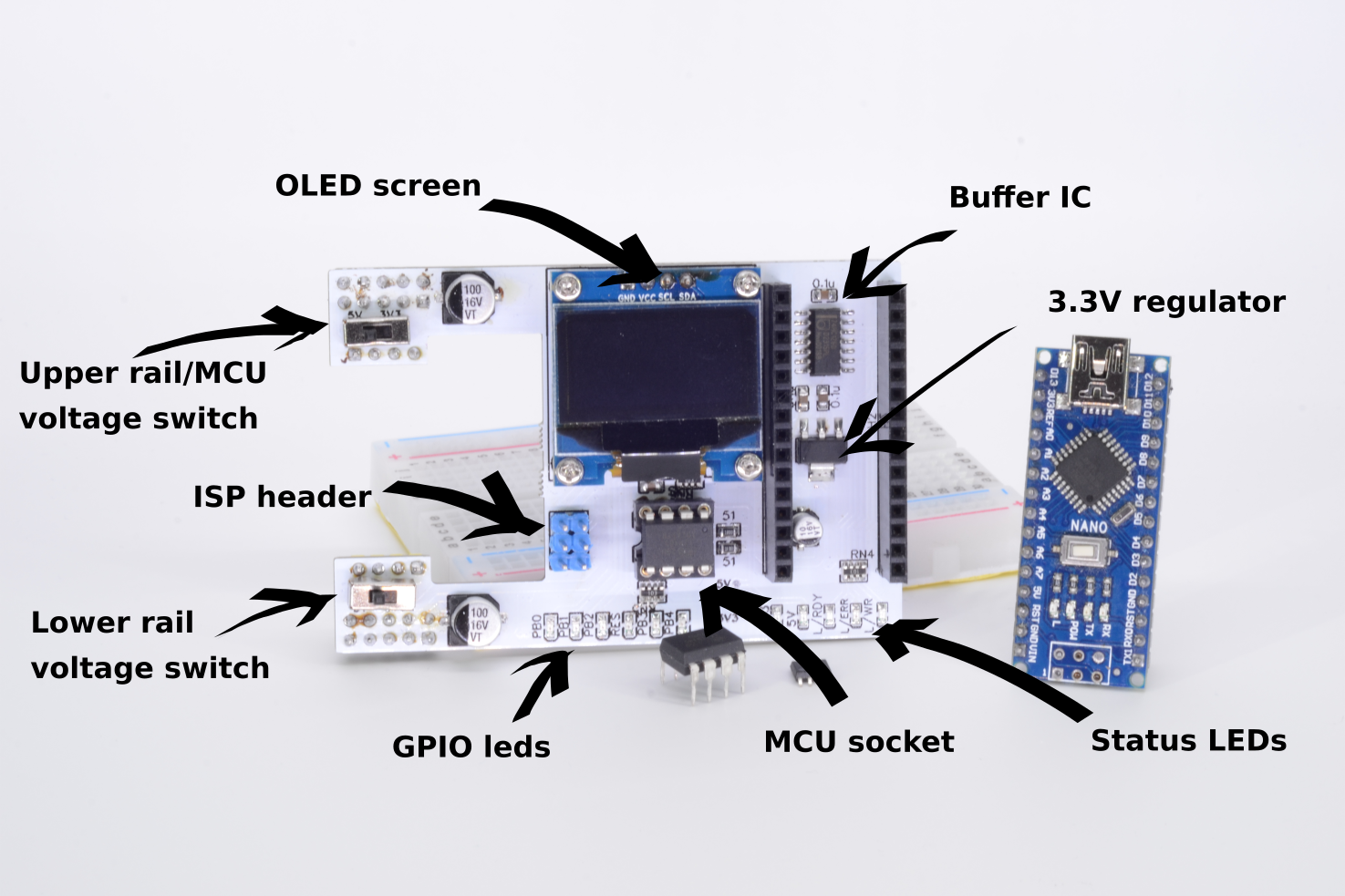 Gallery | ATtiny Flasher v2 | Hackaday.io