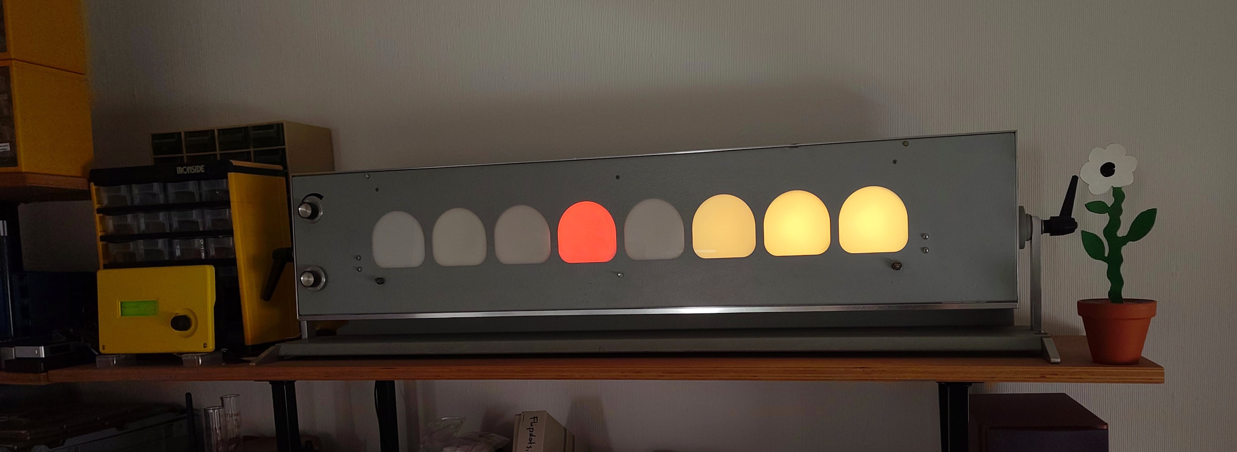 Gallery | Is this clock binary, analog, digital, or what? | Hackaday.io