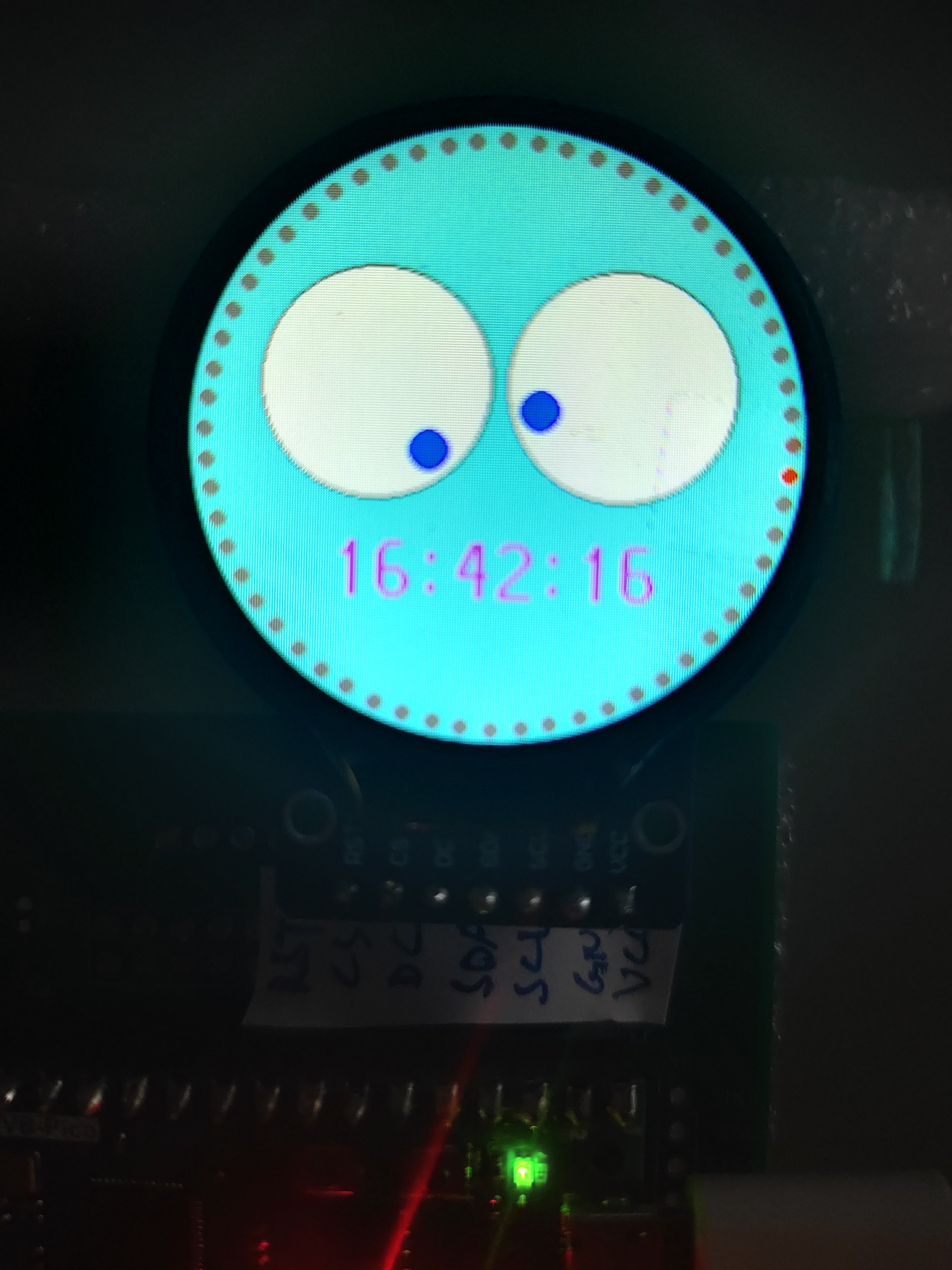 Gallery | Artistic clock running on Pi Pico | Hackaday.io