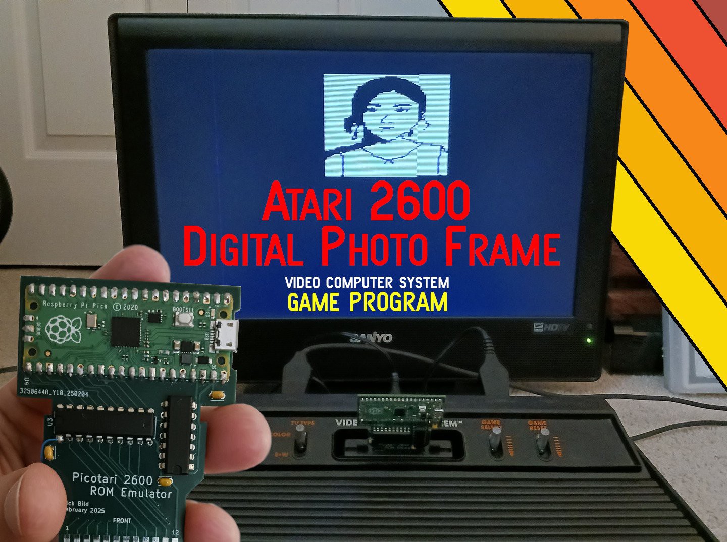 Atari 2600 Digital Photo Frame | Details | Hackaday.io