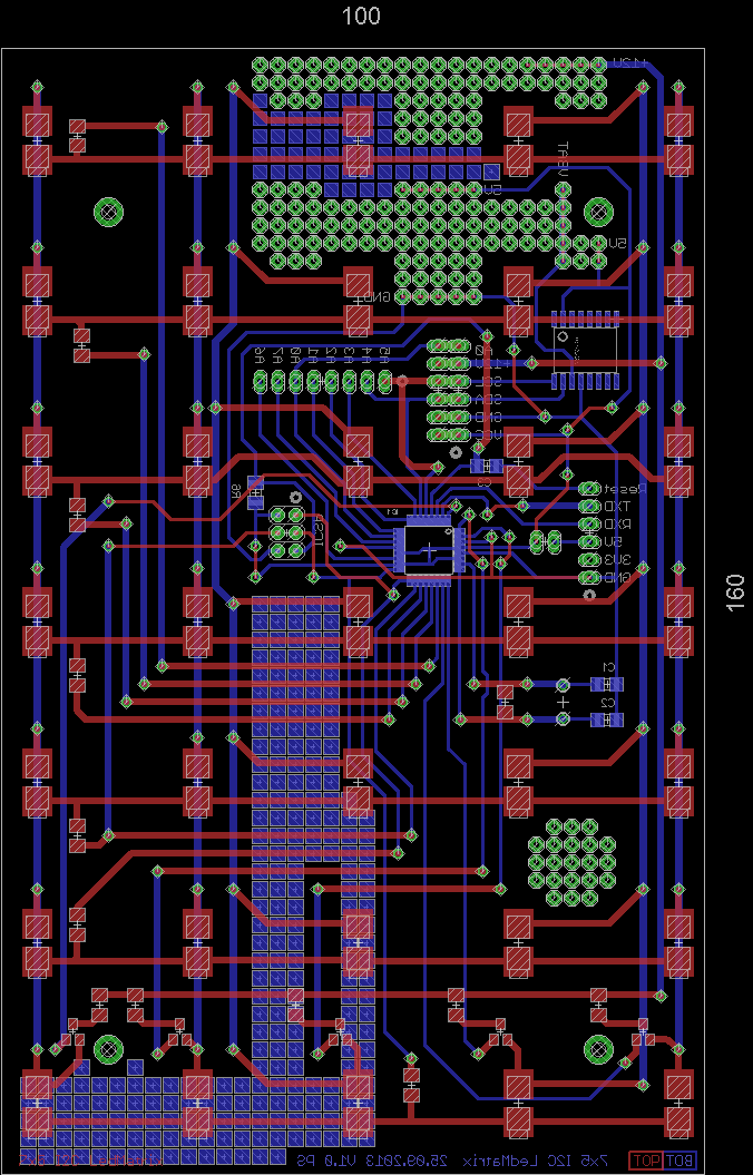 The 7x5 Dot Matrix Display Details Hackaday io