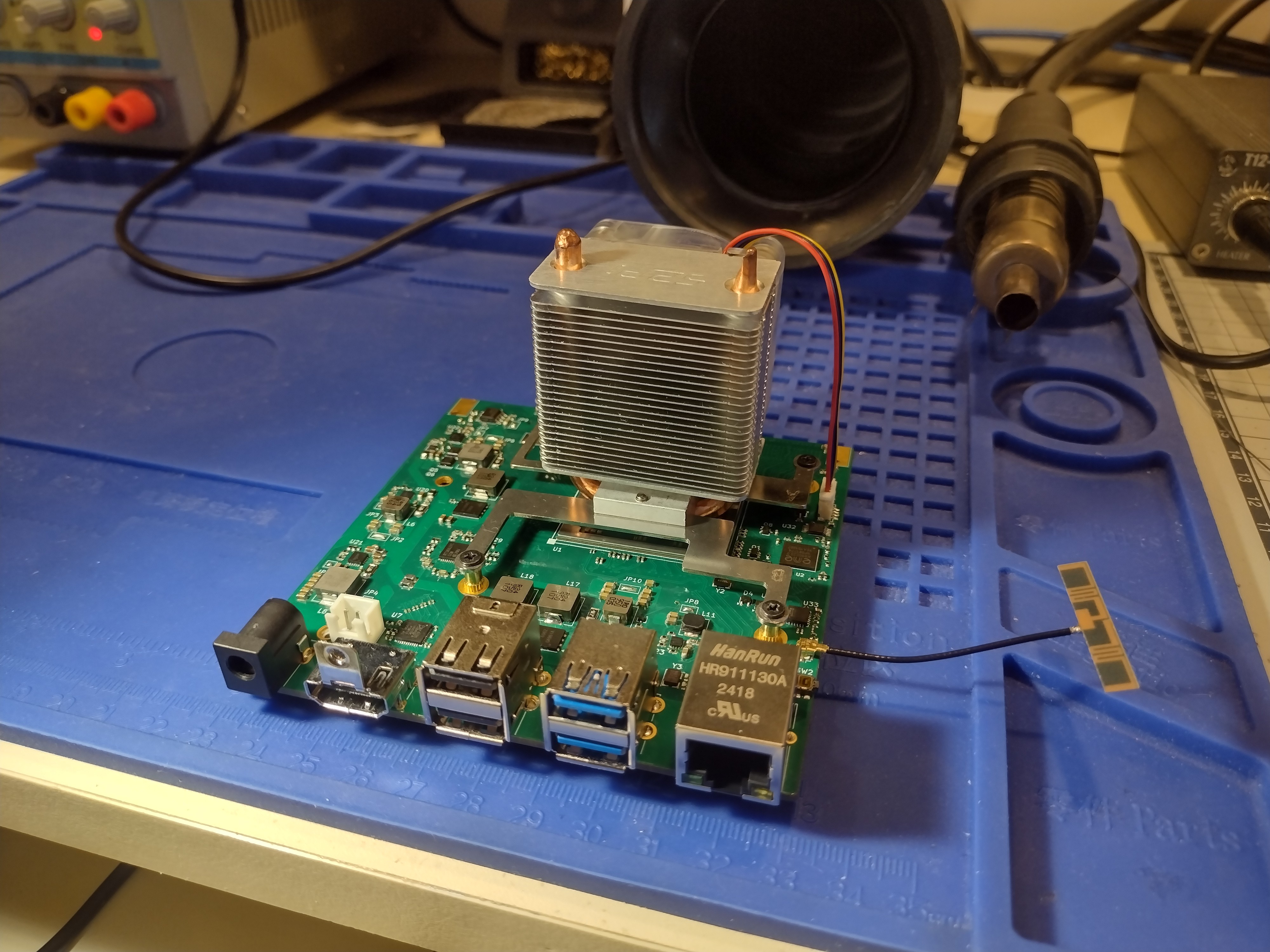 Gallery | Custom designed SBC with AMD Ryzen APU | Hackaday.io