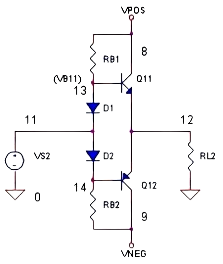 How to reduce the crossover distortion of push-pull circuits? | MOSFET ...