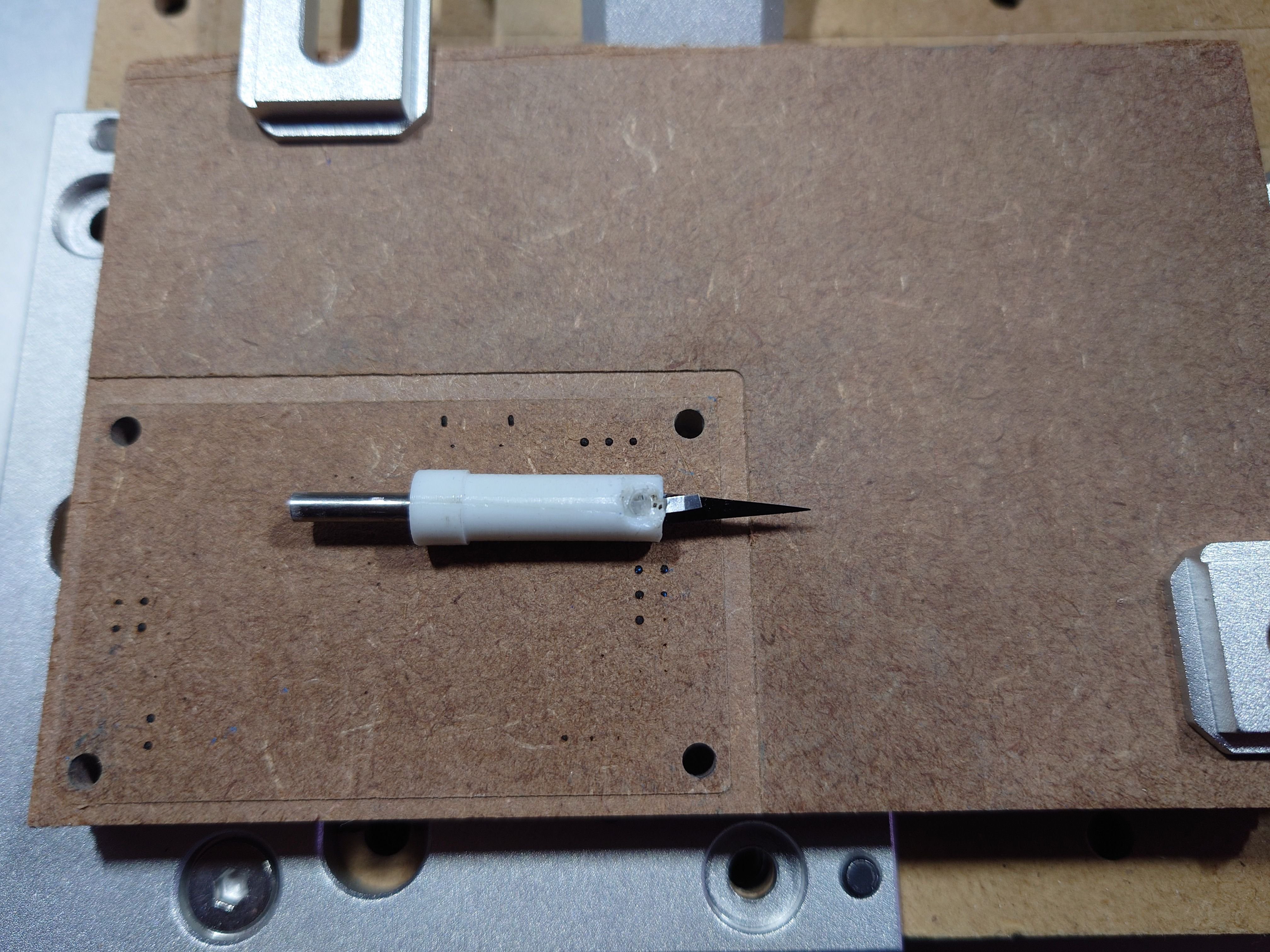 Gallery | Spring loaded V-bit tool prototype | Hackaday.io