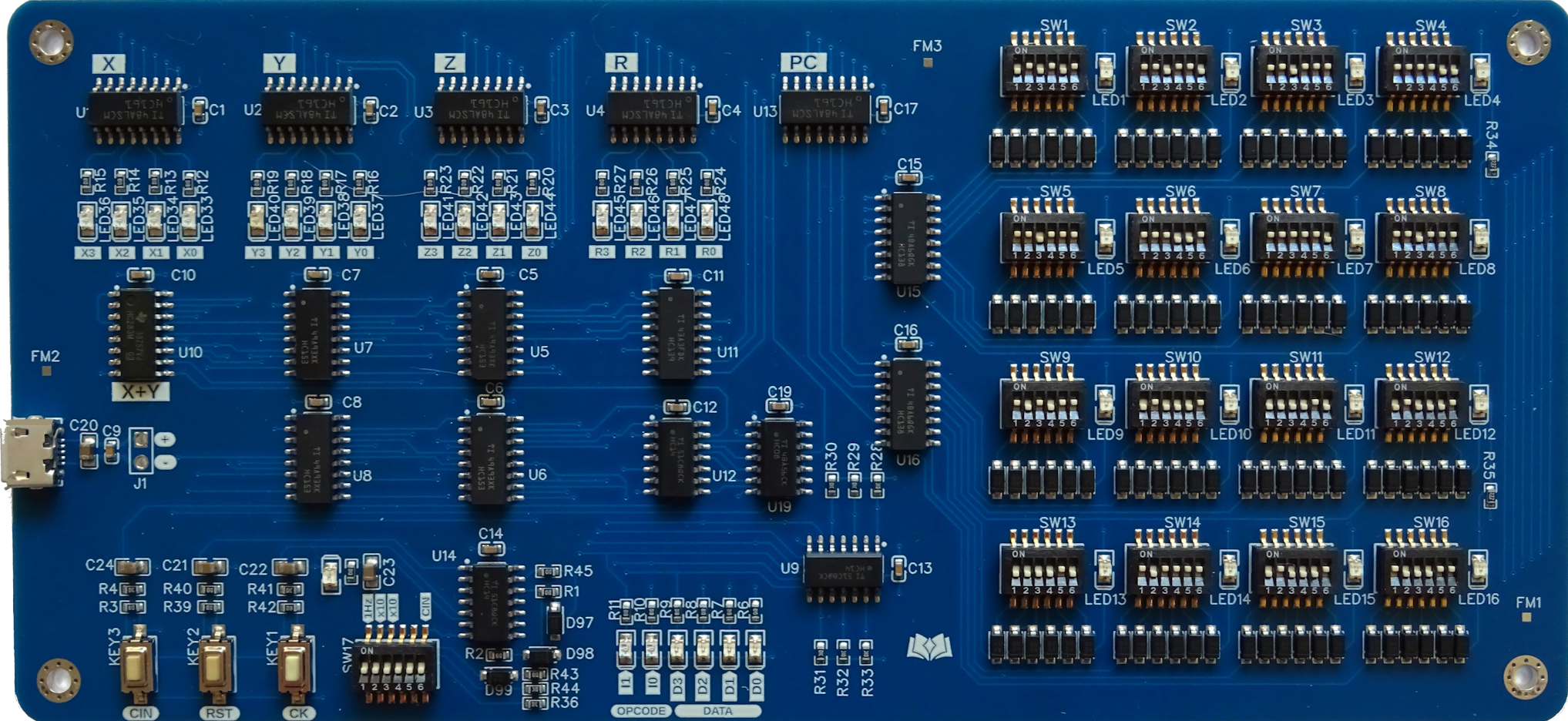 Gallery | DIP74 — a 4-bit CPU from 74-series logic | Hackaday.io