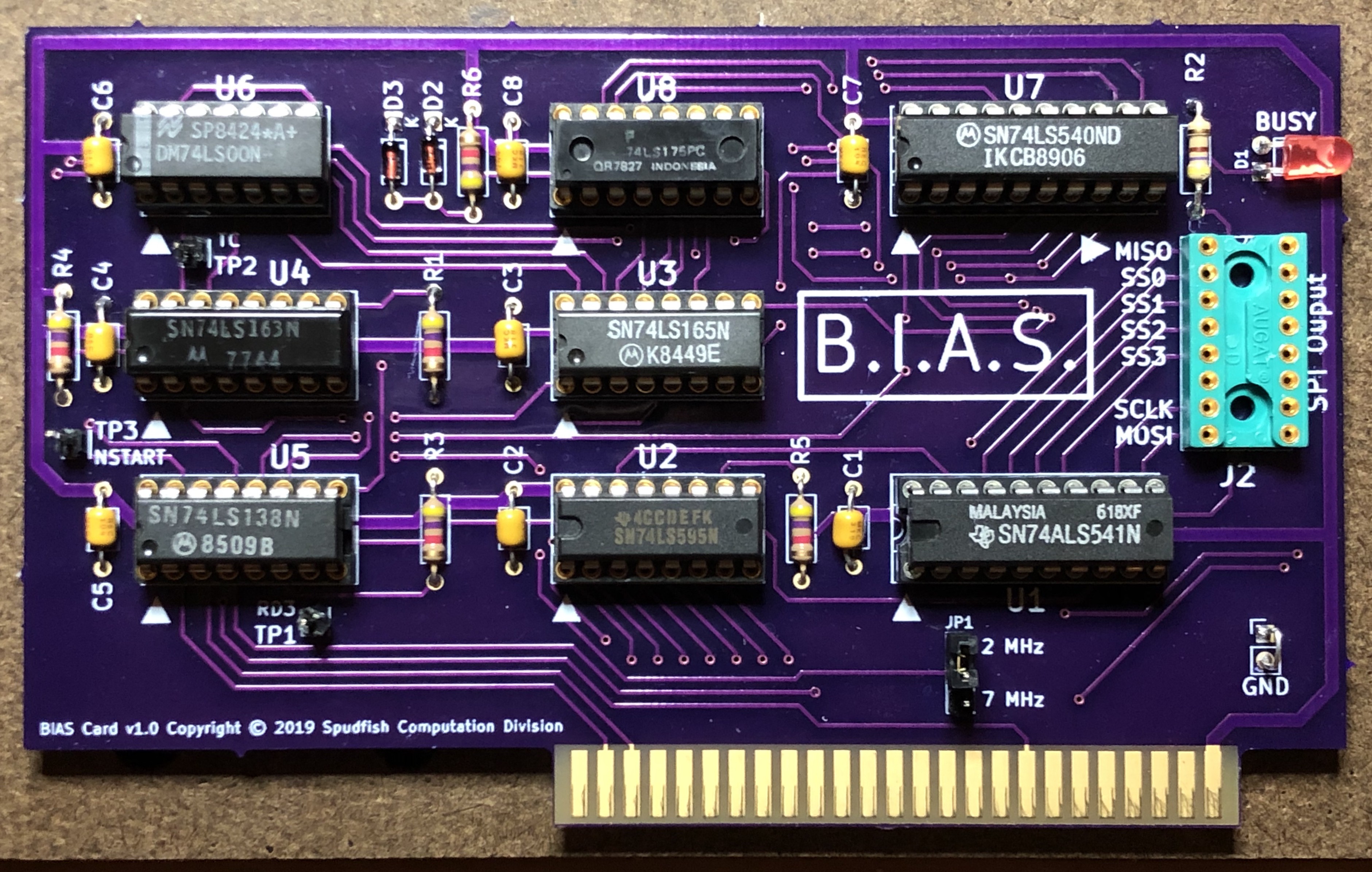 Gallery | SPI Master Peripheral Card for the Apple ][ | Hackaday.io
