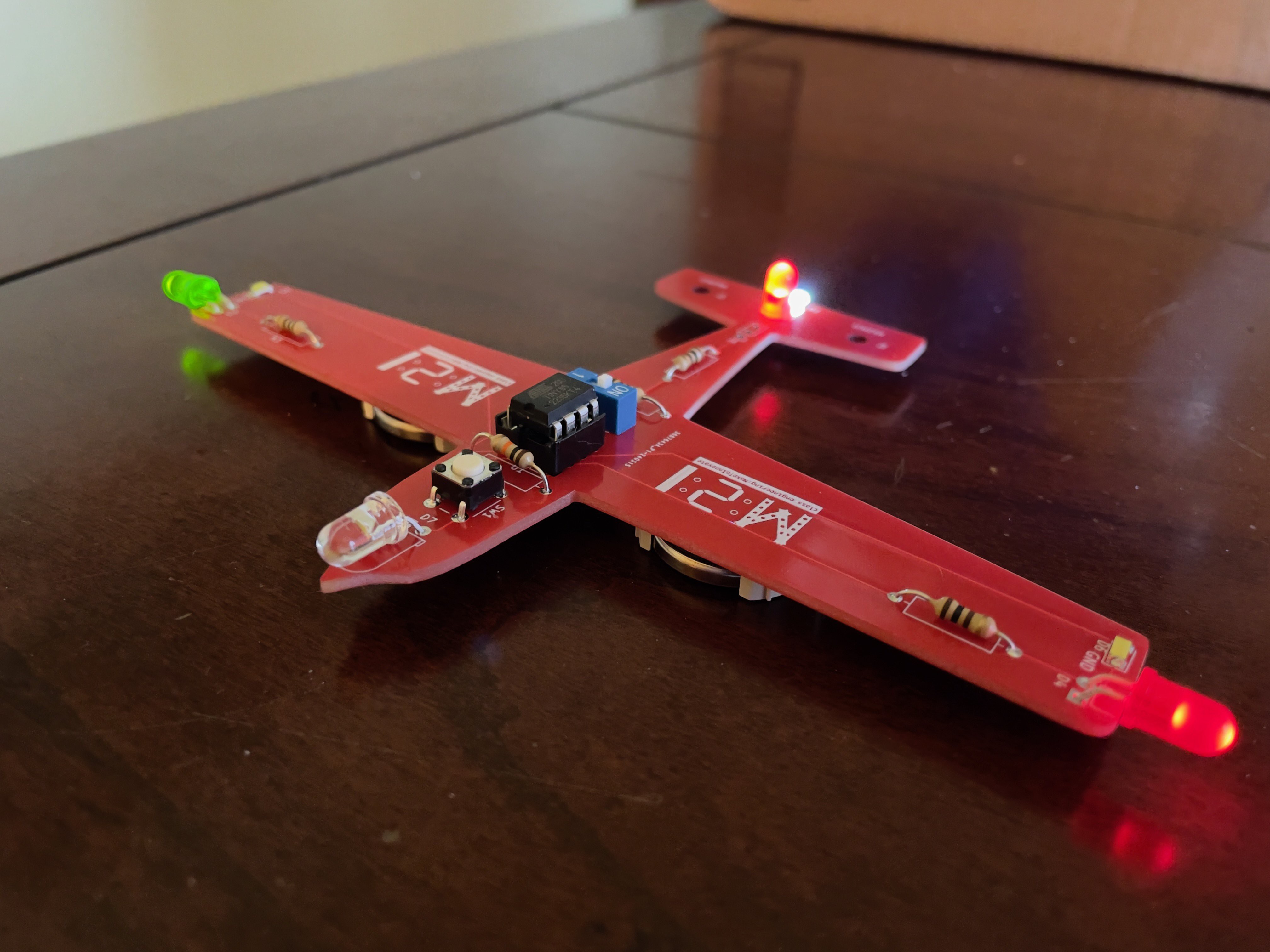 Gallery | Airplane Lights Keychain | Hackaday.io