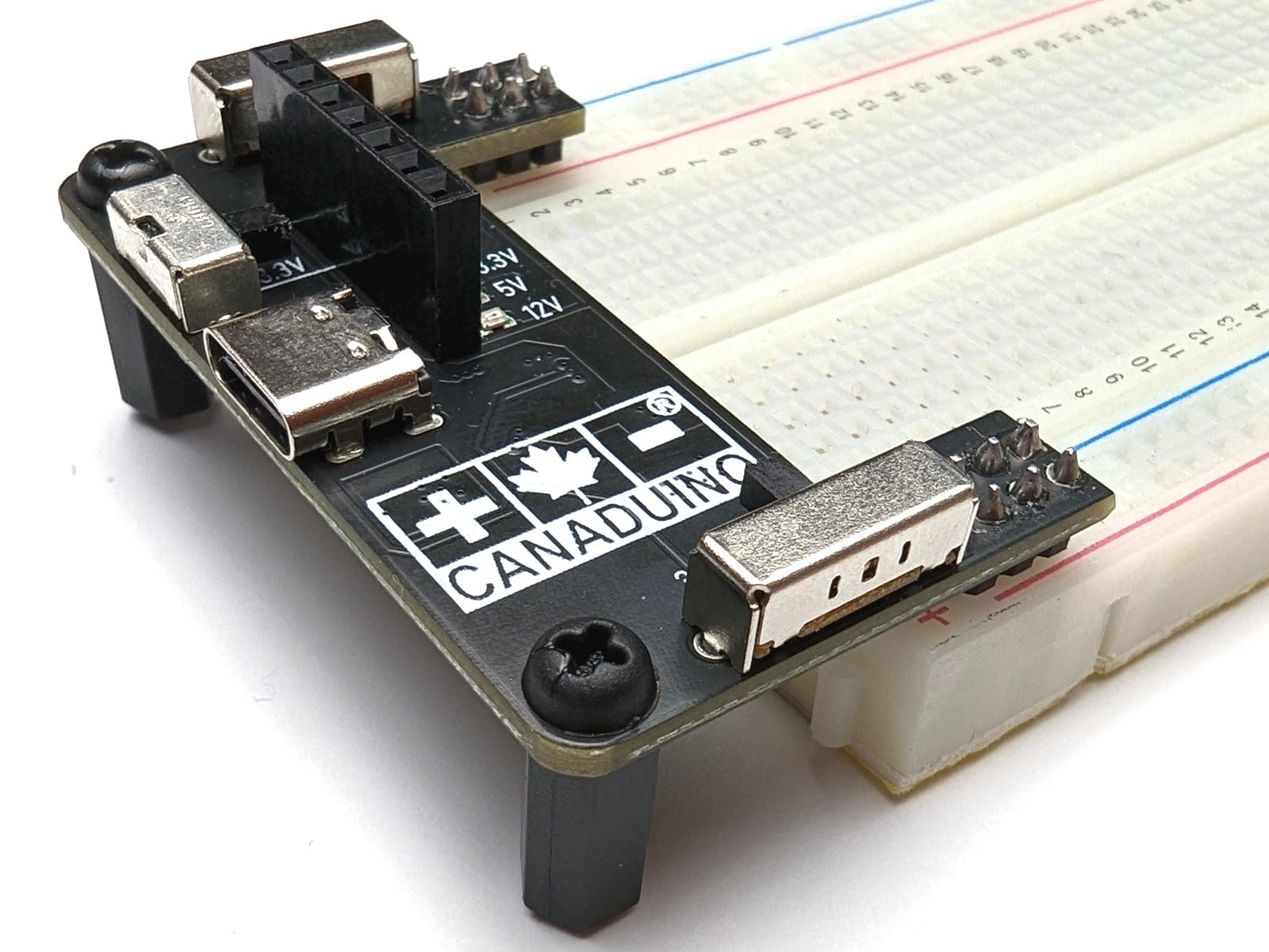 Gallery | Breadboard Power Supply 3.3V, 5V, 12V and USB UART | Hackaday.io