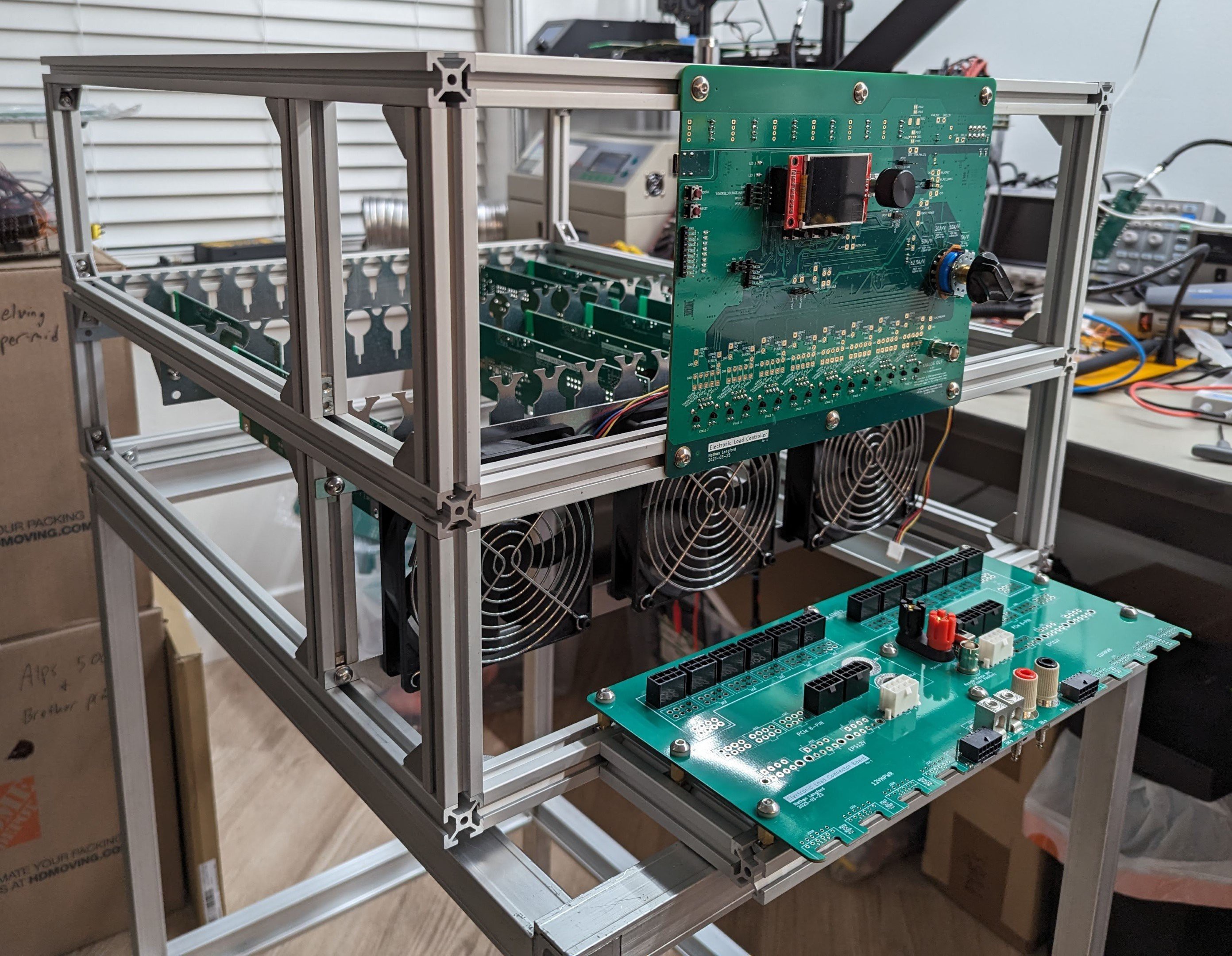 Gallery | 10kW (30kW pulse) Electronic Load | Hackaday.io