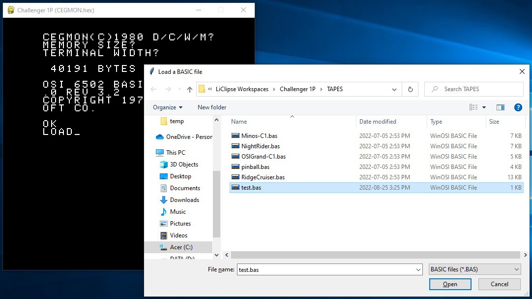 OSI Challenger 4P Reproduction | Details | Hackaday.io