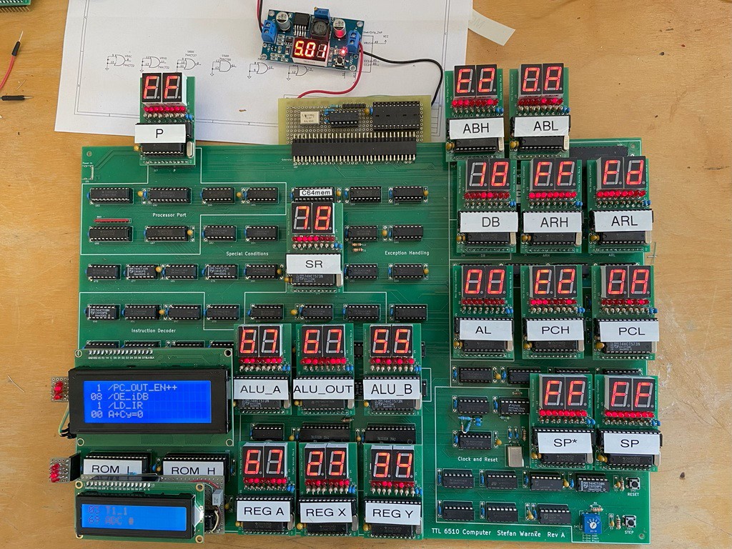 Gallery | TTL 6510 Computer | Hackaday.io