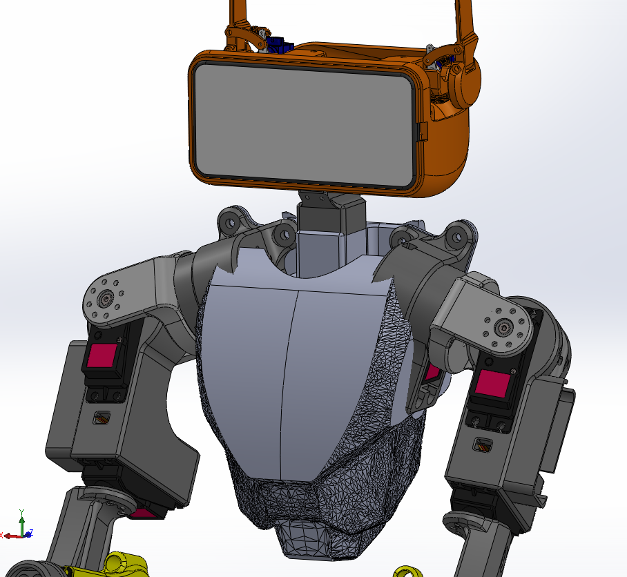 Gallery | Almost humanoid robot | Hackaday.io