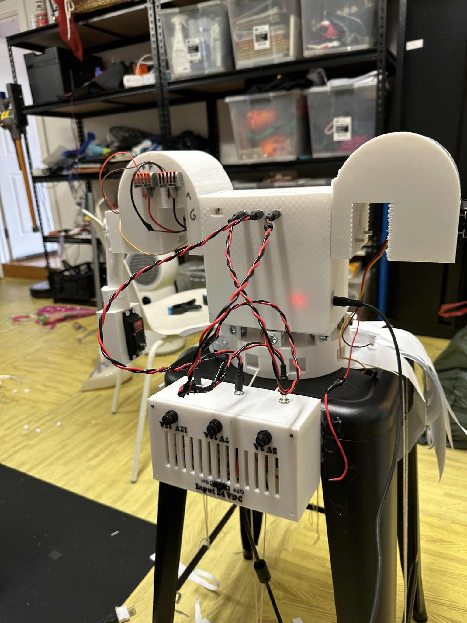 Spooktacular Robot: A 3D-Printed Skeleton | Hackaday.io