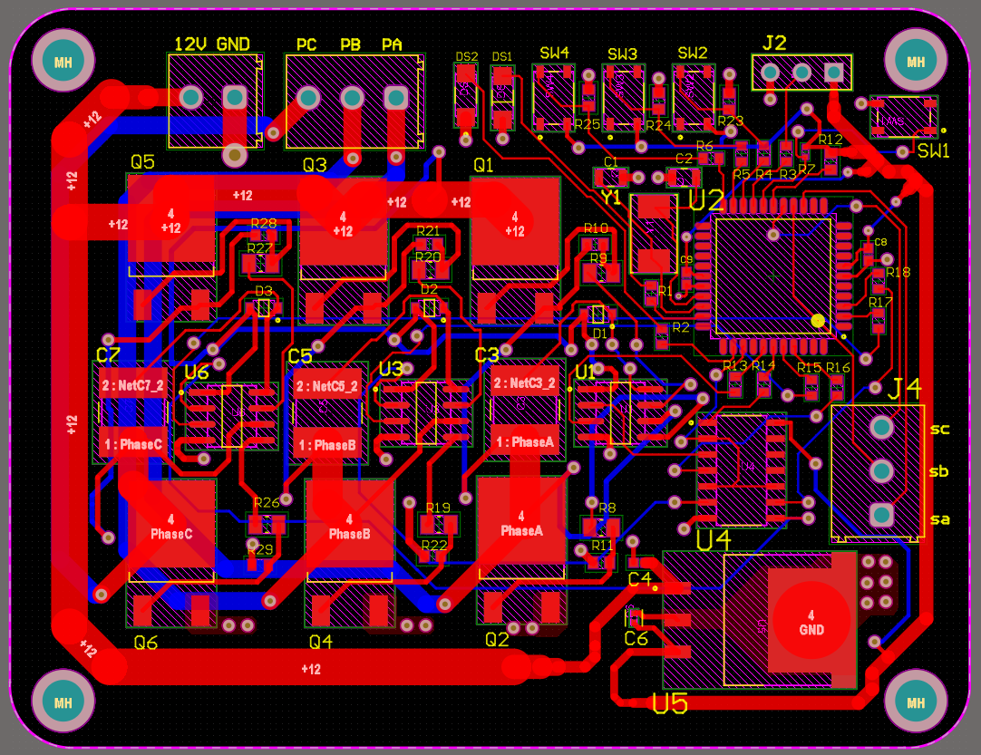Gallery | 3-Phase BLDC Motor Controller | Hackaday.io