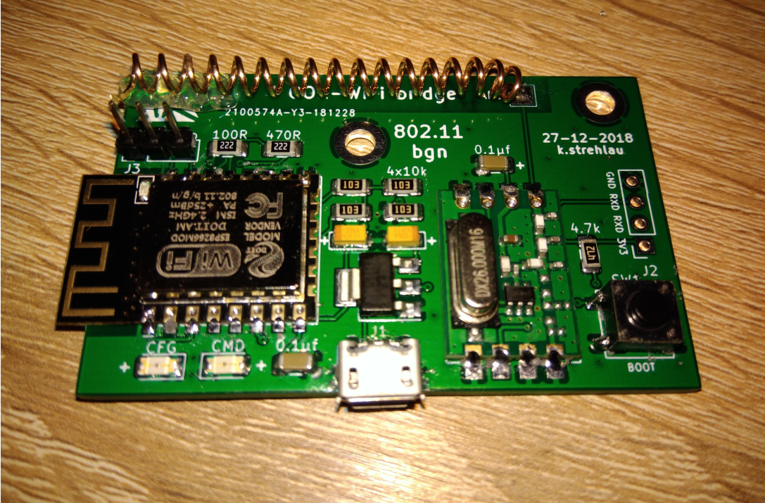 Gallery | WiFi to 433 MHz bridge | Hackaday.io