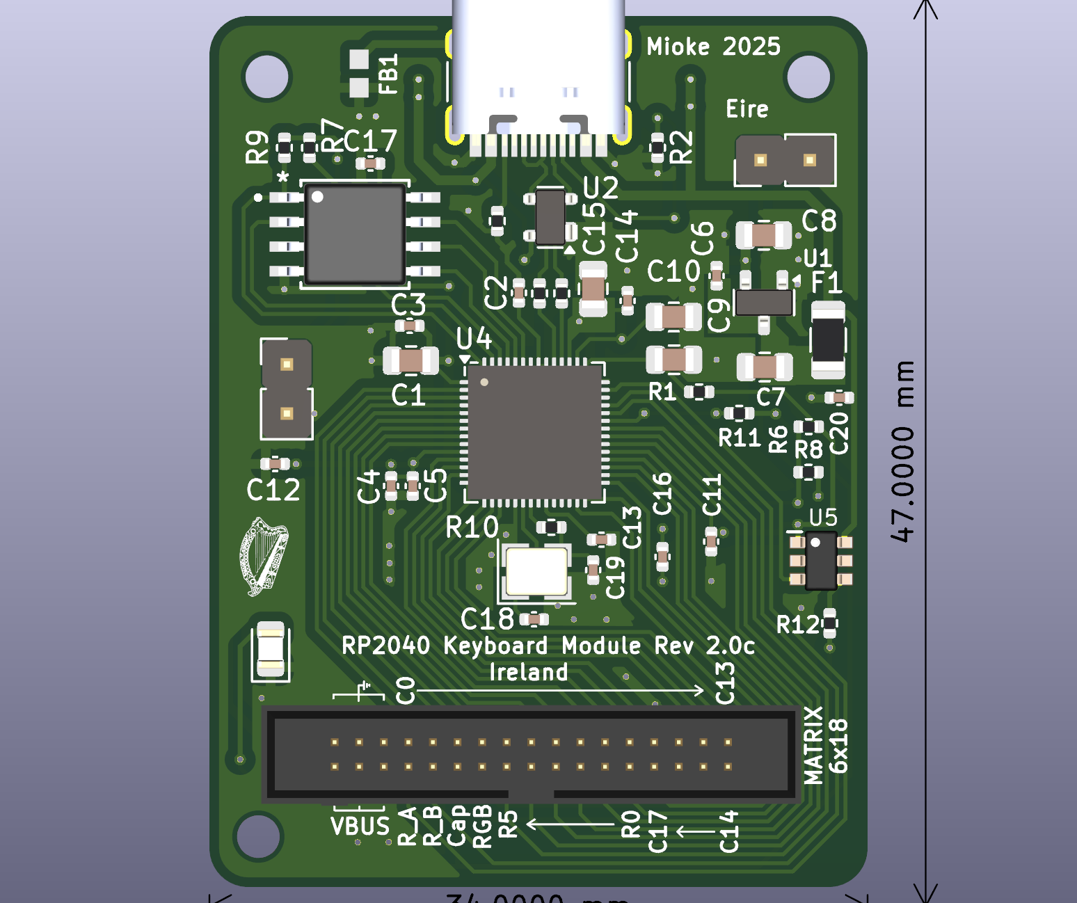 Gallery | Keyboard Development Module (QMK-VIA) | Hackaday.io