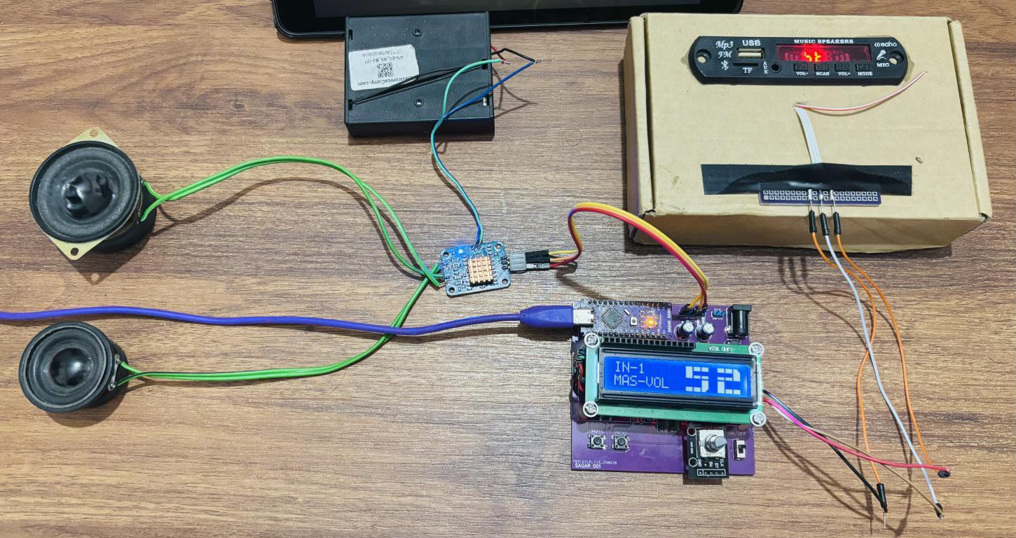 Gallery | More Bass Treble and Volume! With PT2313 DSP | Hackaday.io