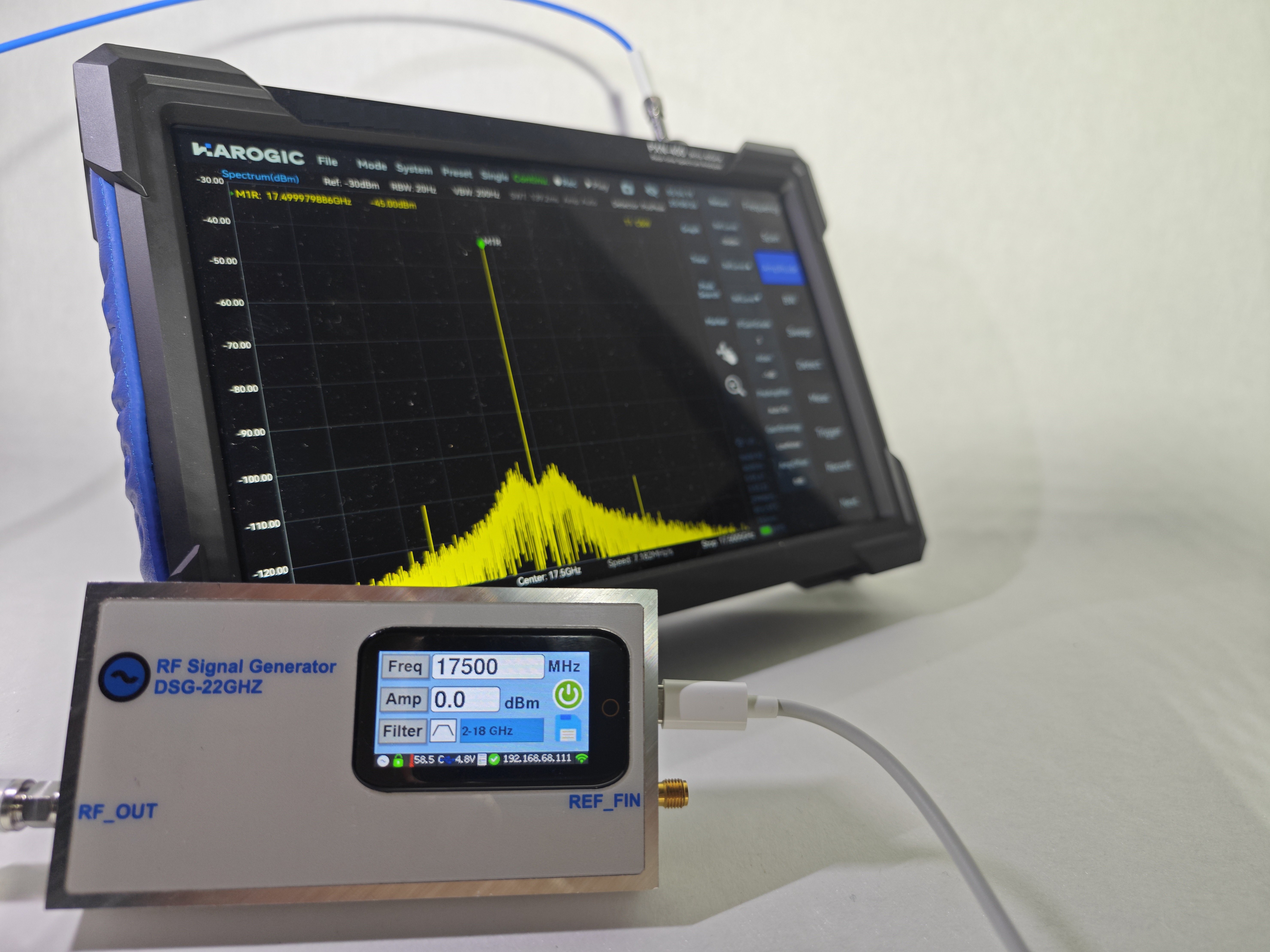 Gallery | Open 22.6 GHz RF Signal Generator (DSG-22.6GHz) | Hackaday.io
