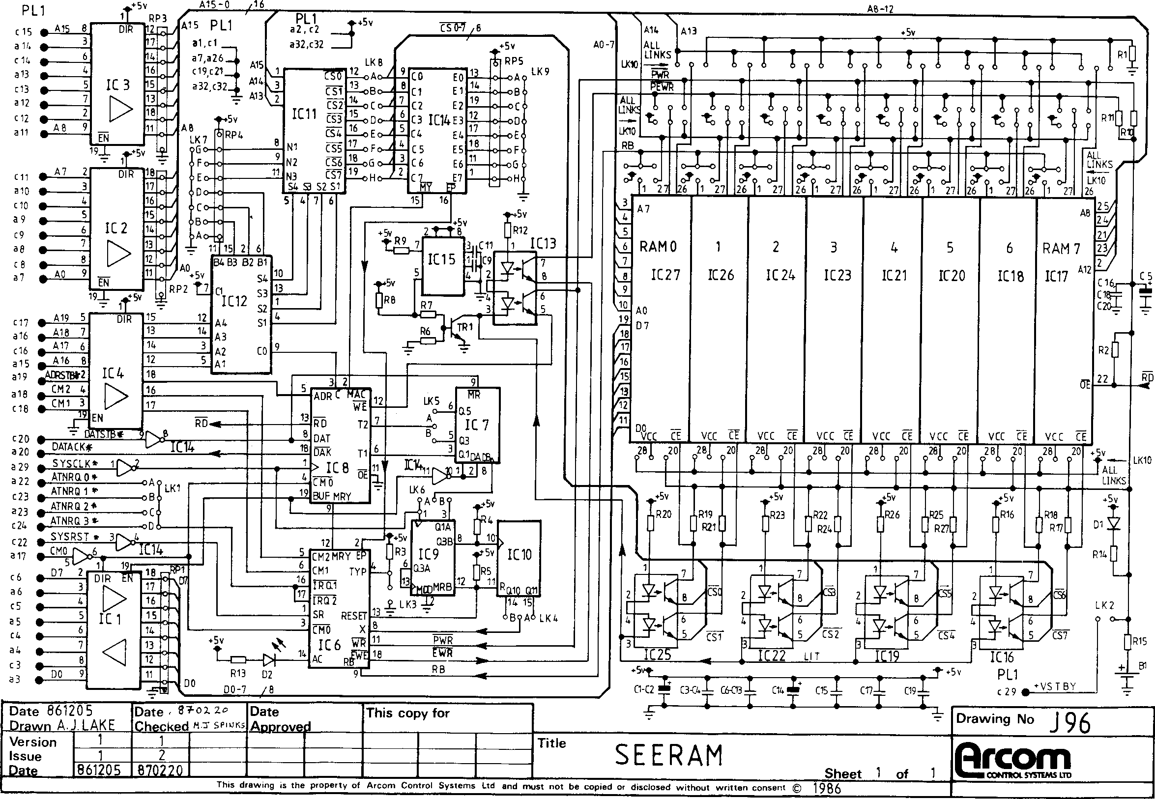 Gallery | STEbus CMOS RAM and EEPROM (SEERAM) | Hackaday.io