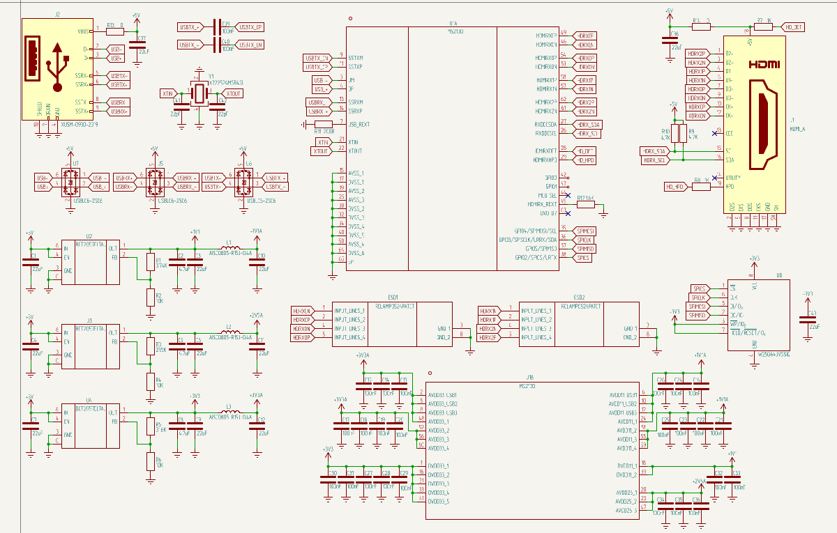 Gallery | MS2130: USB3.0 to HDMI | Hackaday.io