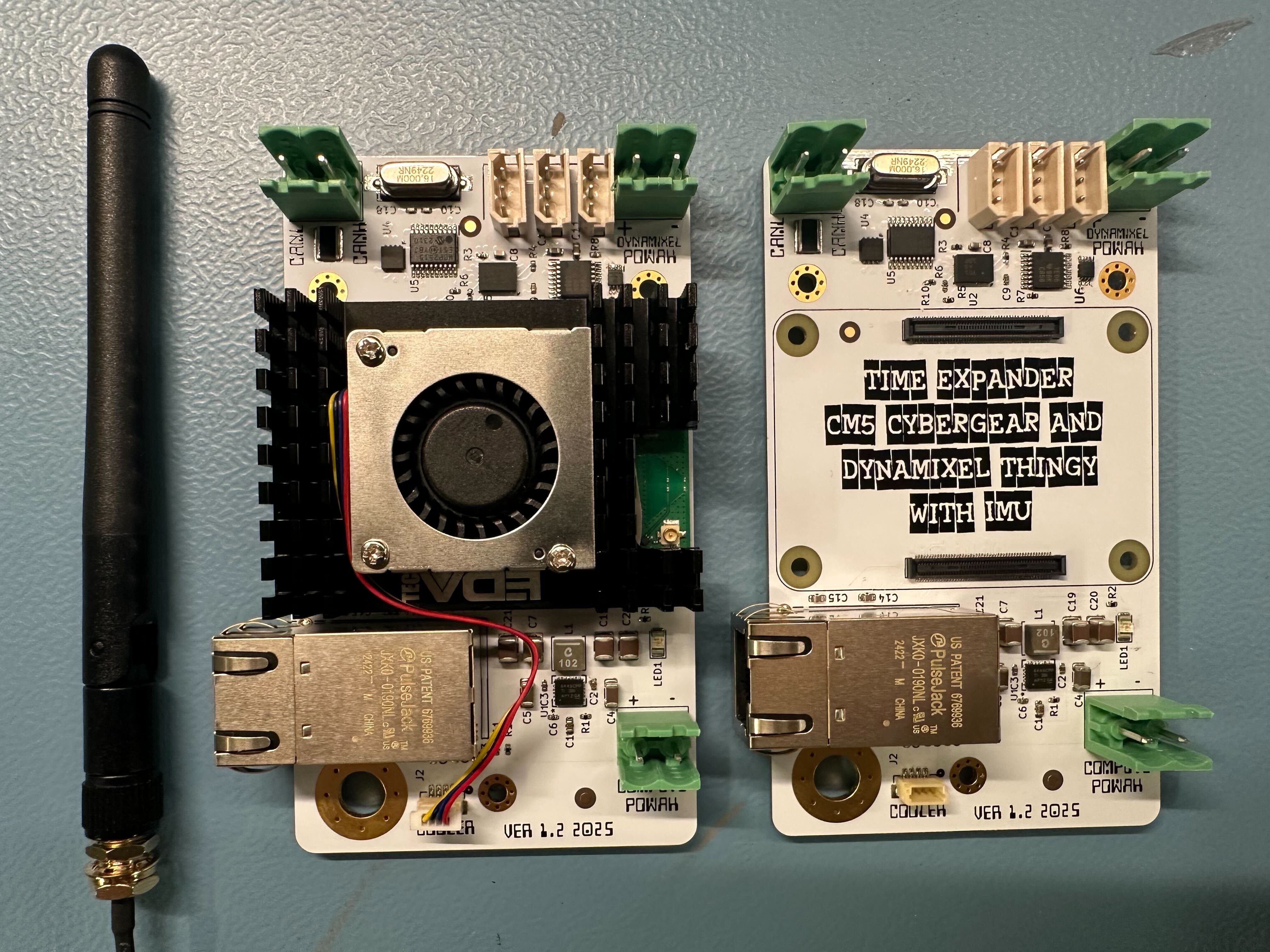 Gallery | CM5 Cybergear and Dynamixel Controller | Hackaday.io