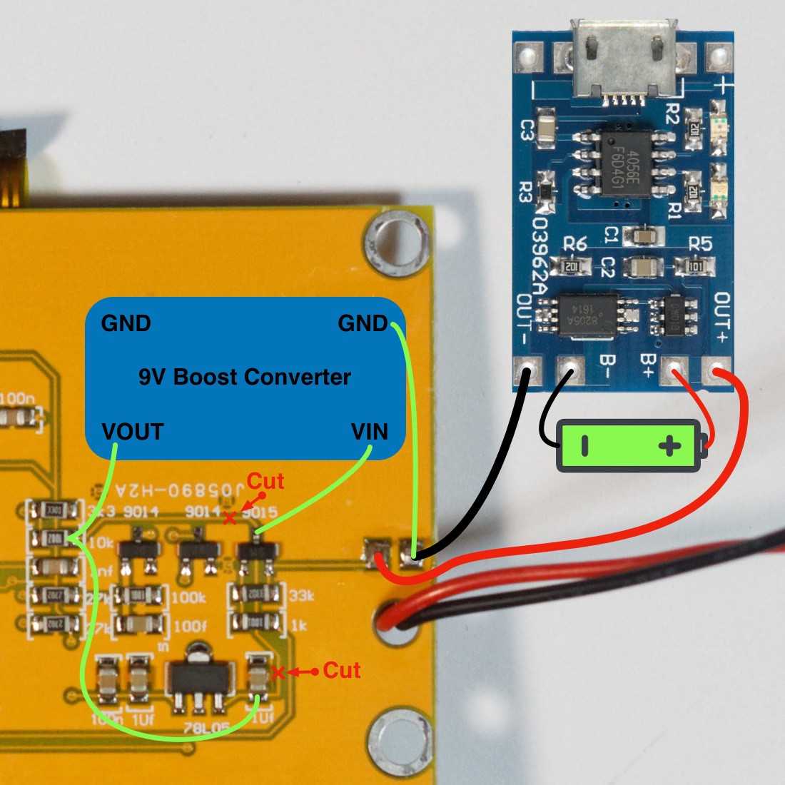 LCR-T4 Transistor Tester Lithium Battery Mod | Hackaday.io