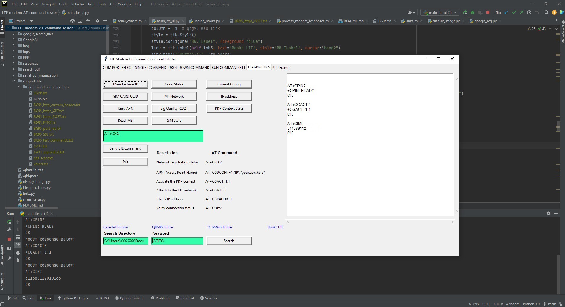 Gallery | LTE-modem-AT-command-tester | Hackaday.io