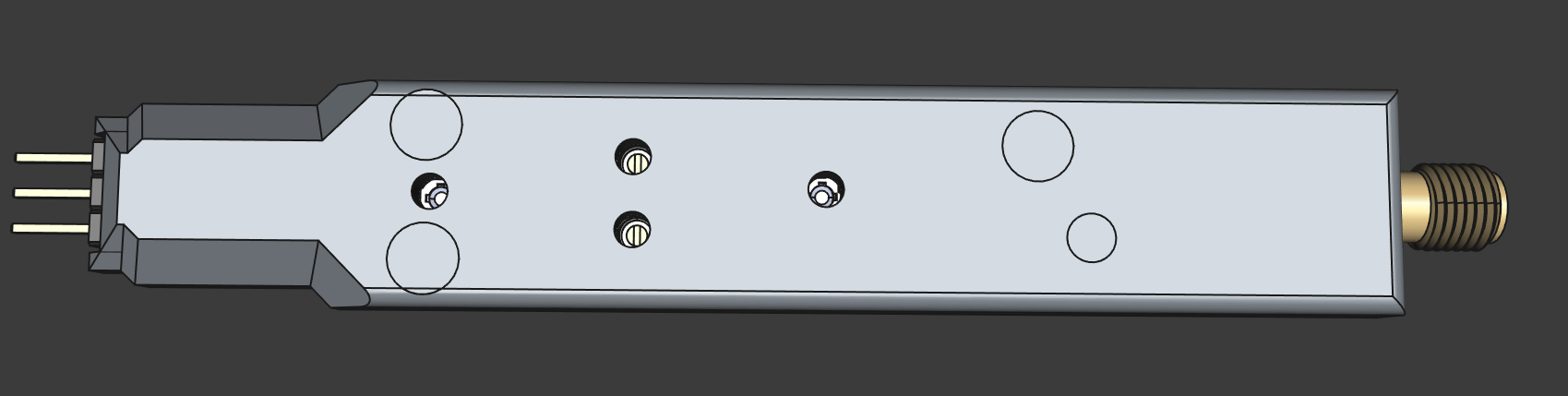 A Slim 10x 100MHz-10MHz-1MHz Differential Probe | Details | Hackaday.io