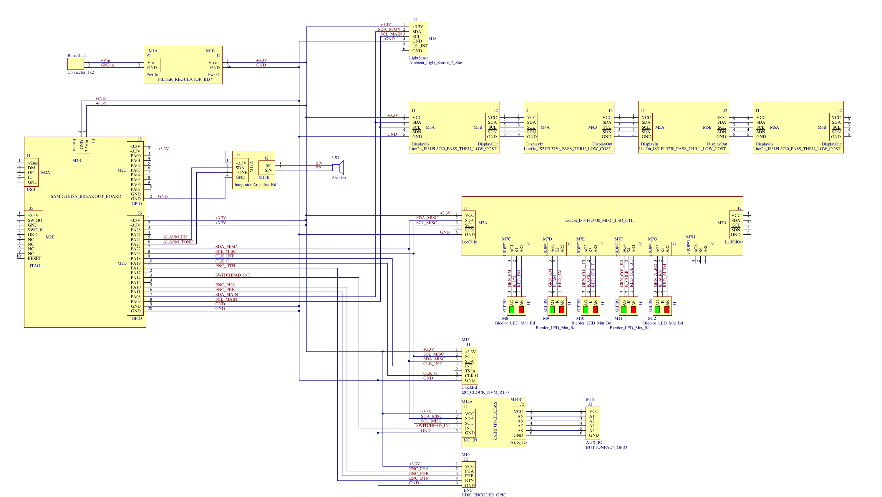 Gallery | Simple LED Matrix Alarm Clock | Hackaday.io
