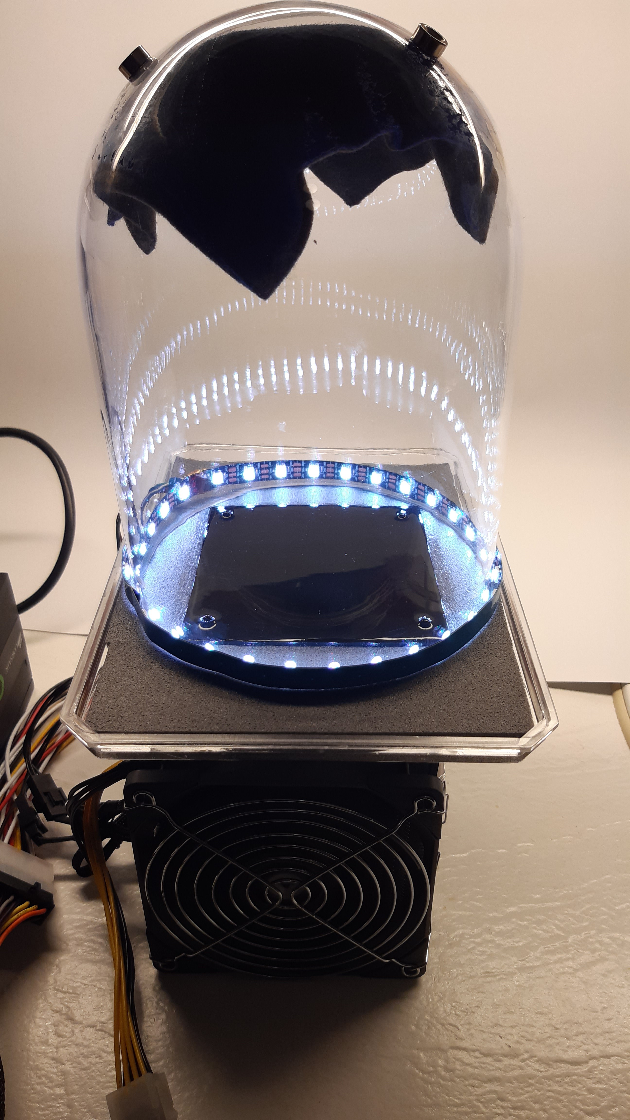 Gallery | Peltier Cloud Chamber | Hackaday.io