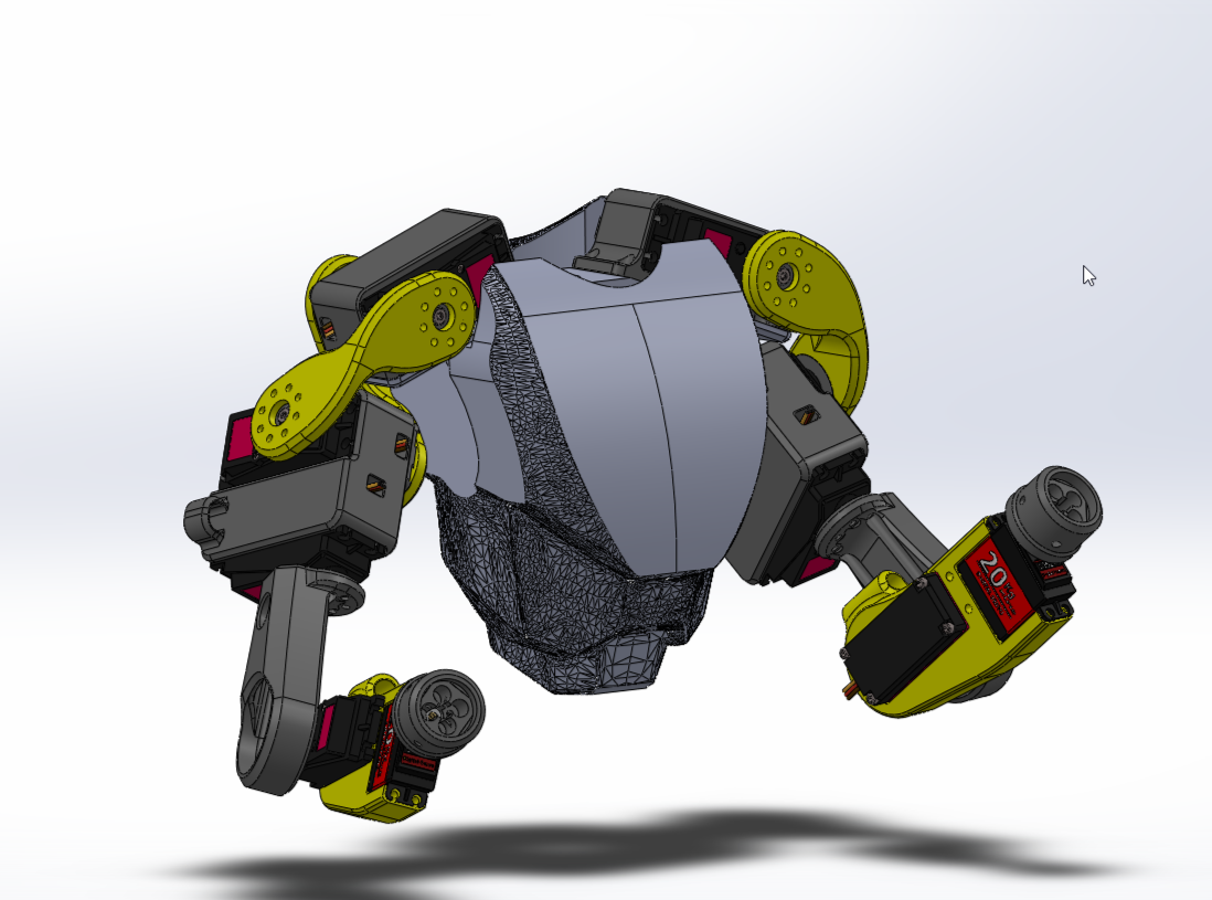 Almost humanoid robot | Hackaday.io