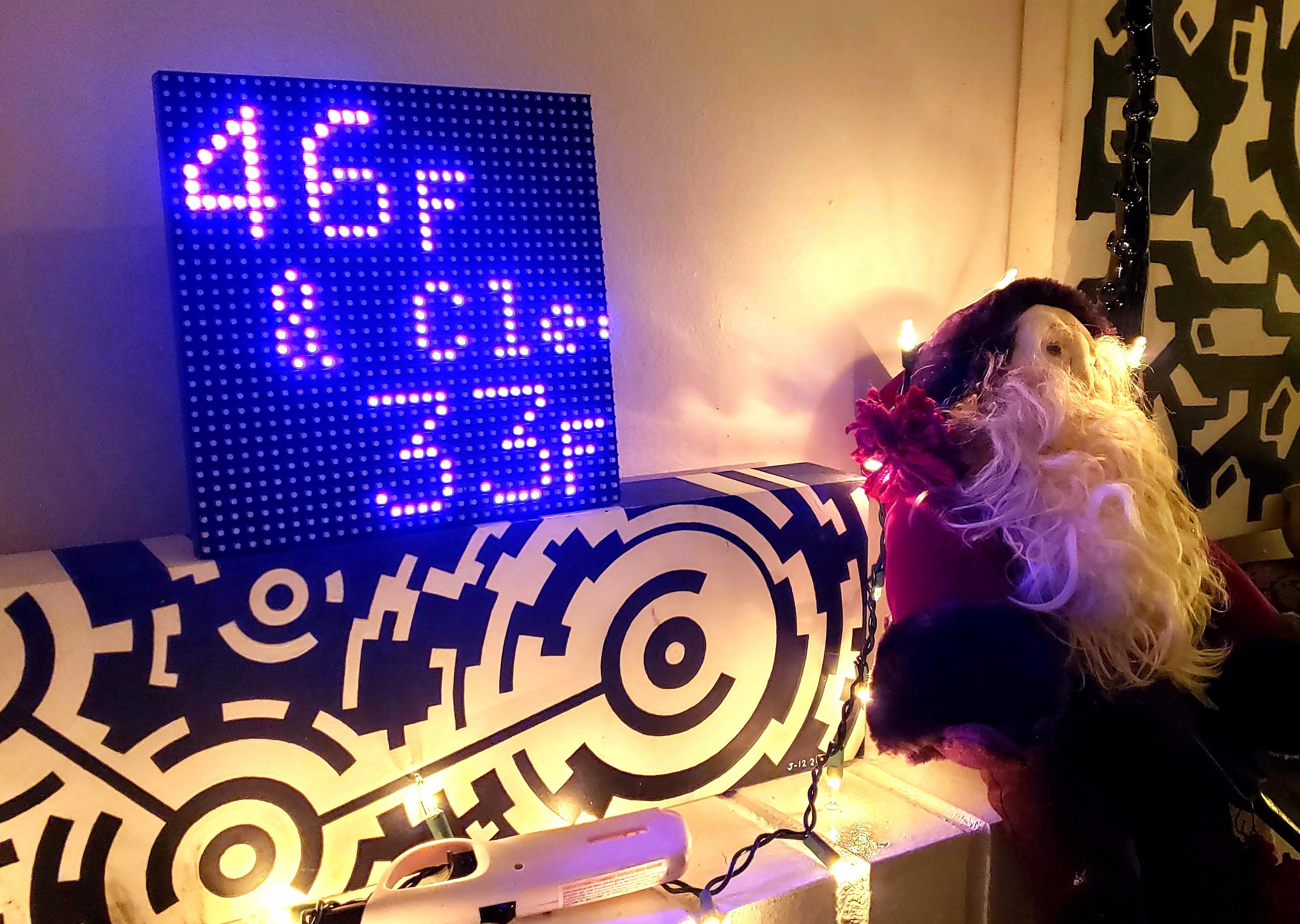 Raspberry PI 3 IOT 32x32 LED Matrix Details Hackaday io