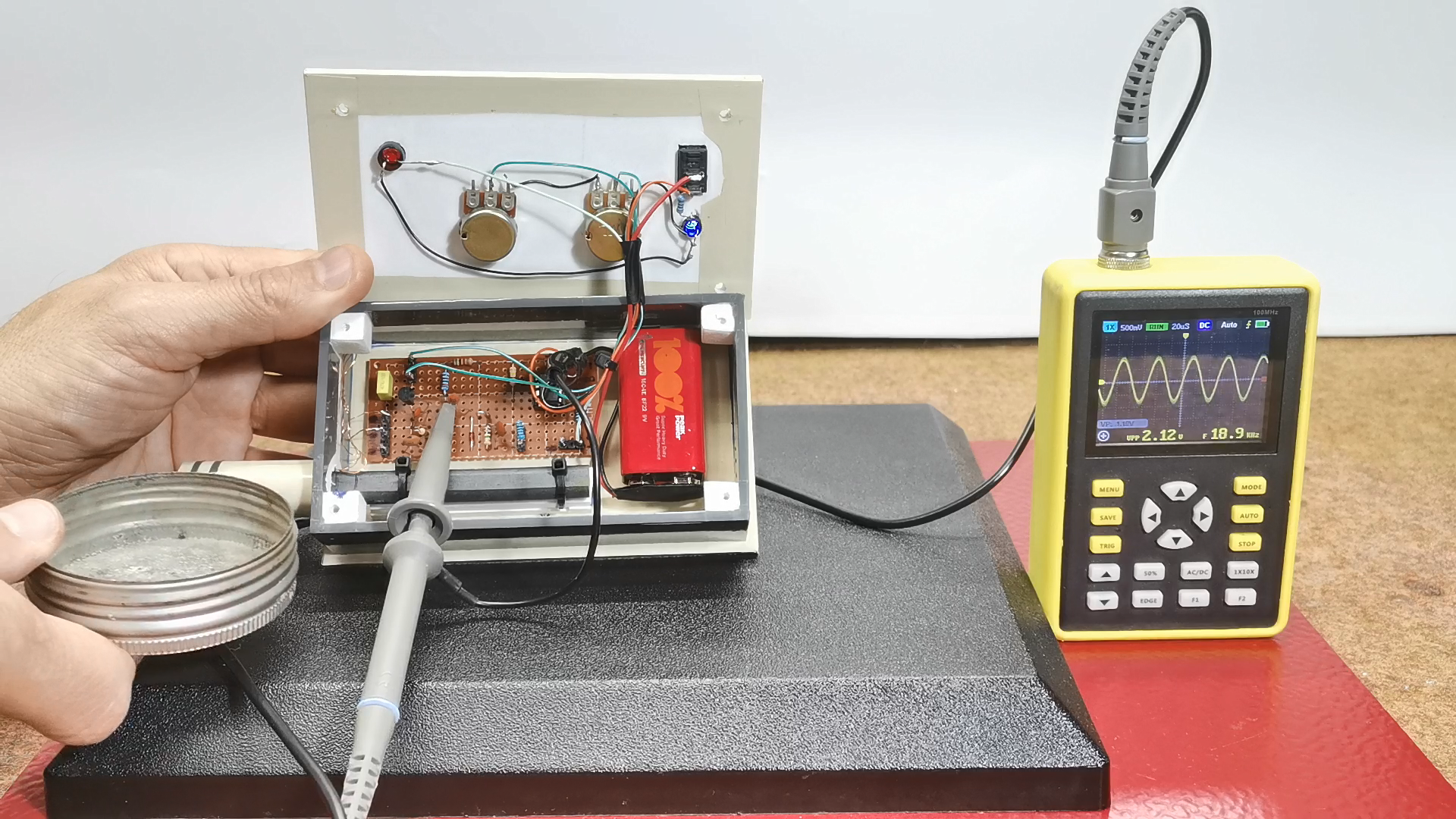 DIY Simple Sensitive Pinpointer Metal Detector | Details | Hackaday.io