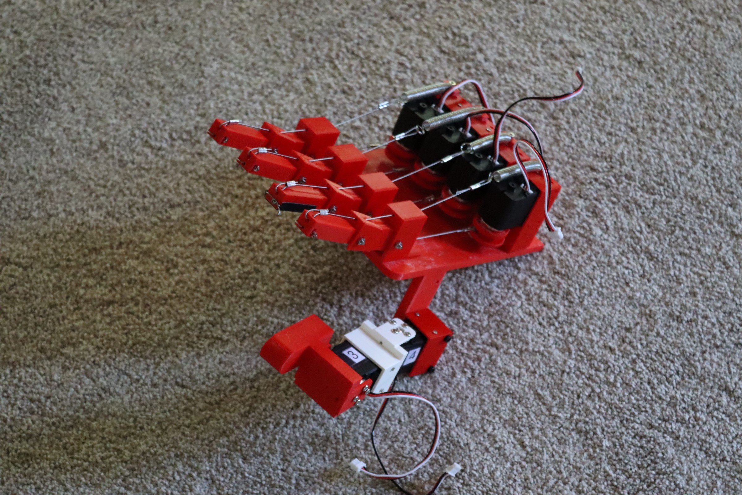 Gallery | Five Finger Robot Hand | Hackaday.io