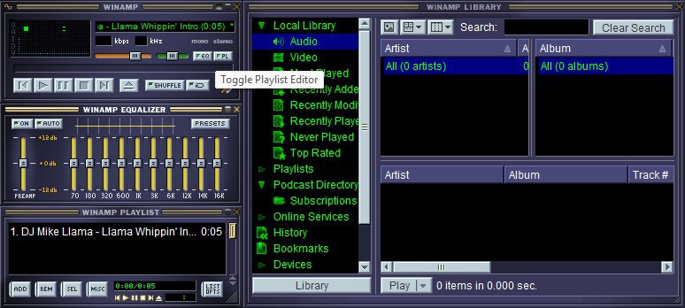 Winamp-Style Audio Front Panel on Raspberry Pi | Hackaday.io
