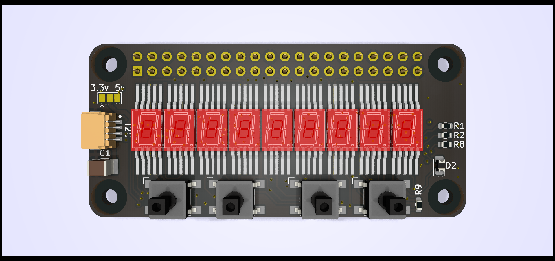 RPI TinynumberHat9 | Hackaday.io