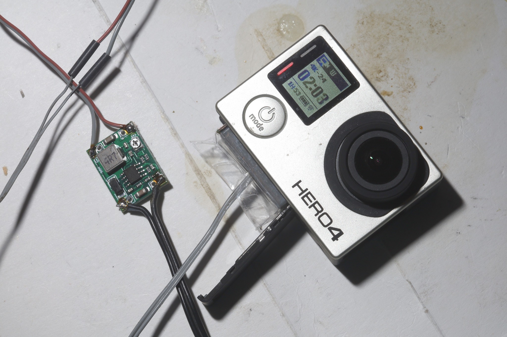 Dummy battery for gopro 4 | Hackaday.io