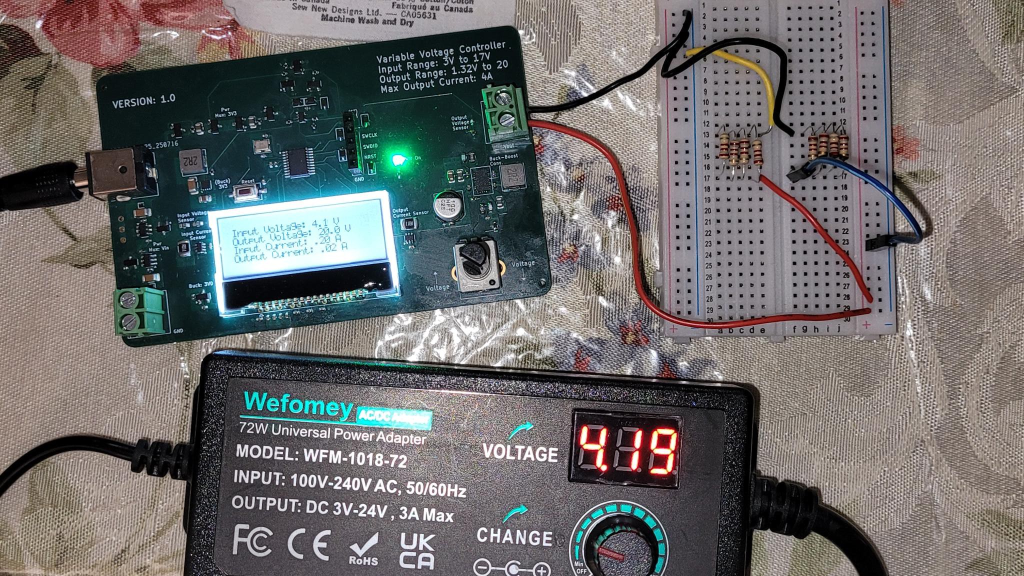 Variable Voltage Controller | Hackaday.io