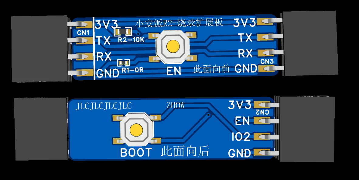 Gallery | [Open Source] AiPi-Eyes-R2 Vertical Desktop Design | Hackaday.io