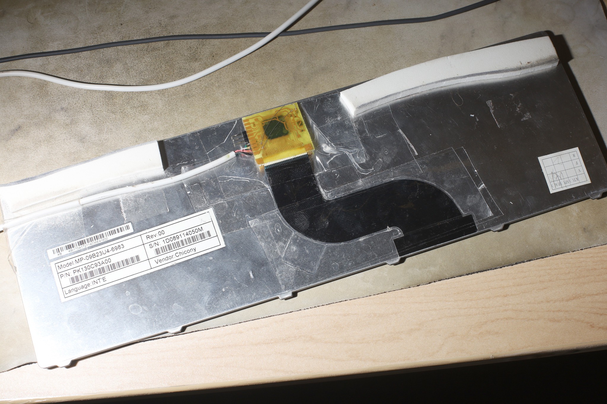 Gallery | Convert a laptop keyboard to USB | Hackaday.io