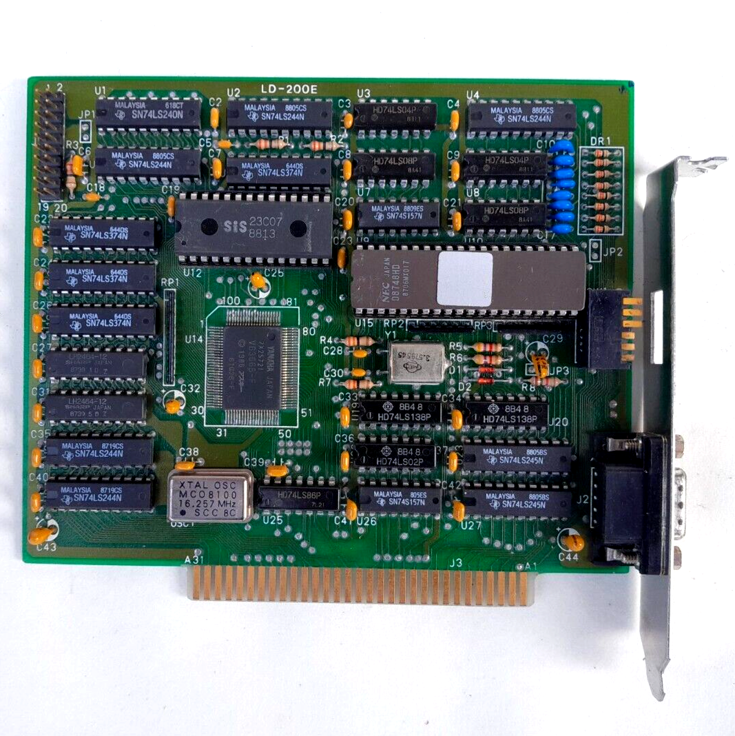 Gallery | V6366 Hercules/MDA/CGA/EGA video chip | Hackaday.io