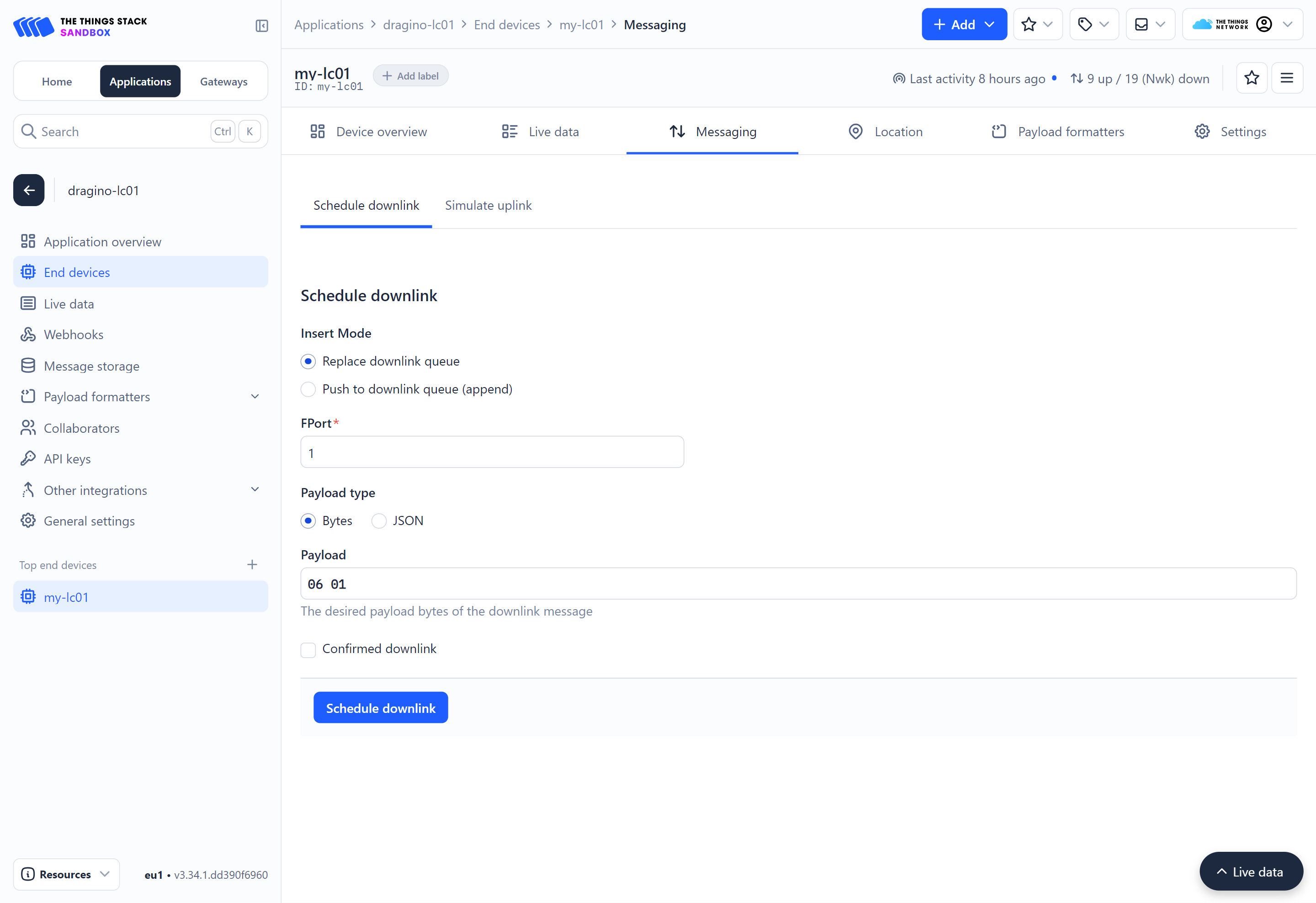 Instructions | Streetlight controlling using Dragino LC01 LoRaWAN | Hackaday.io