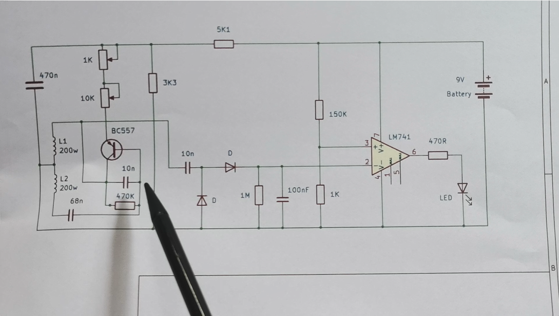 DIY Simple Sensitive Pinpointer Metal Detector | Details | Hackaday.io