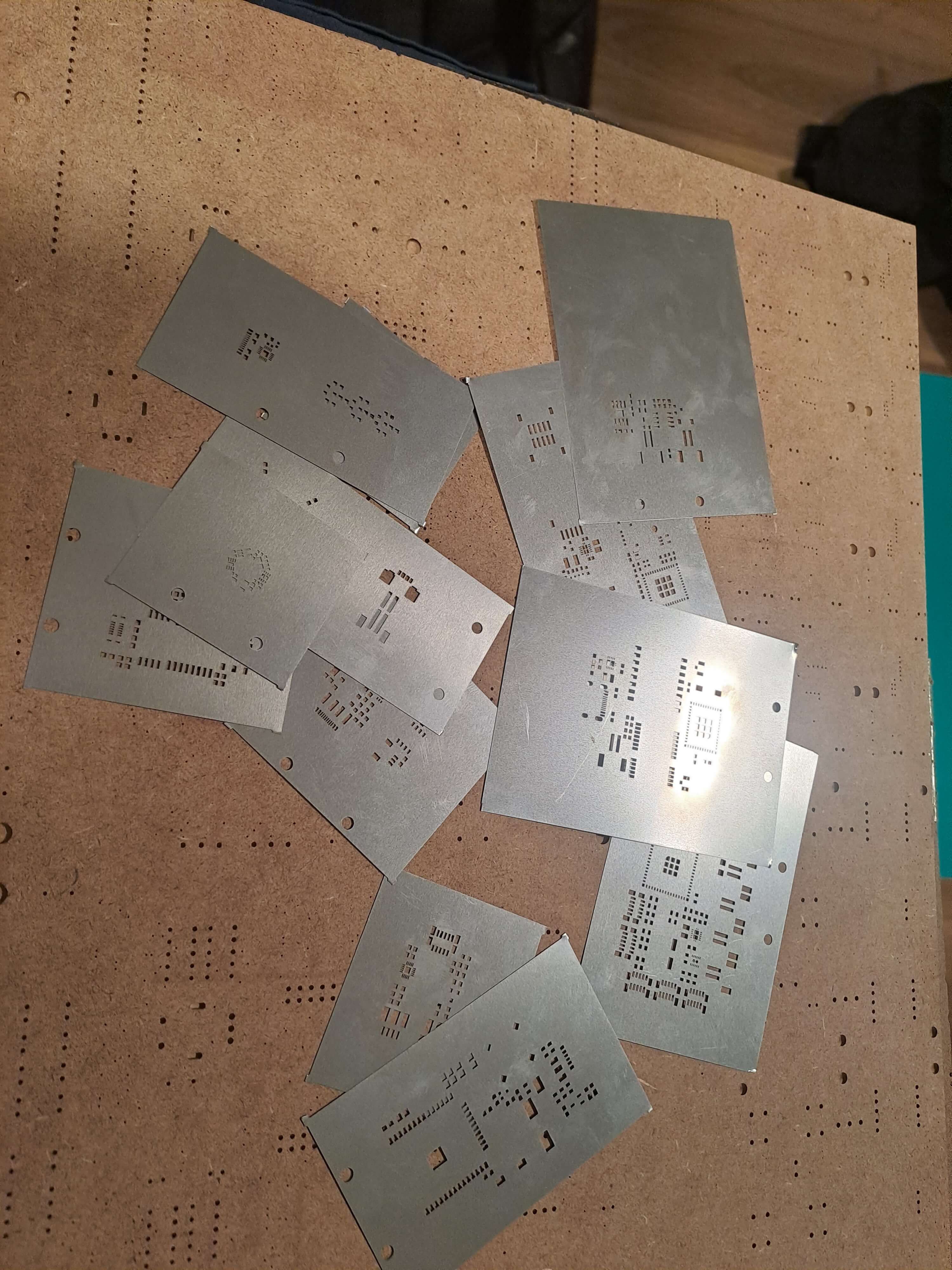 Gallery | 10 in 1 PCB Stencil | Hackaday.io