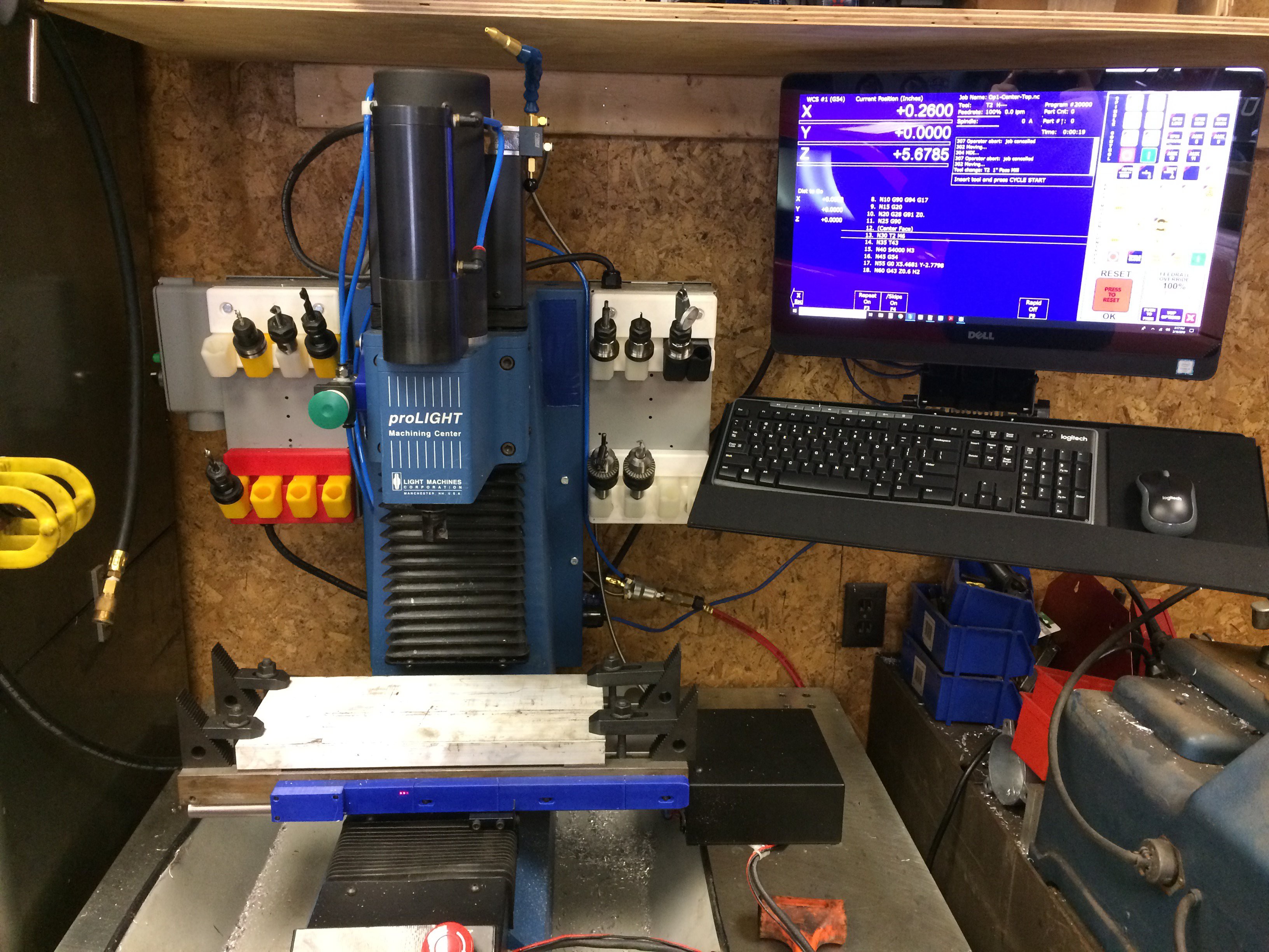 Gallery | Centroid Acorn Retrofit | Prolight 1000 CNC Mill | Hackaday.io