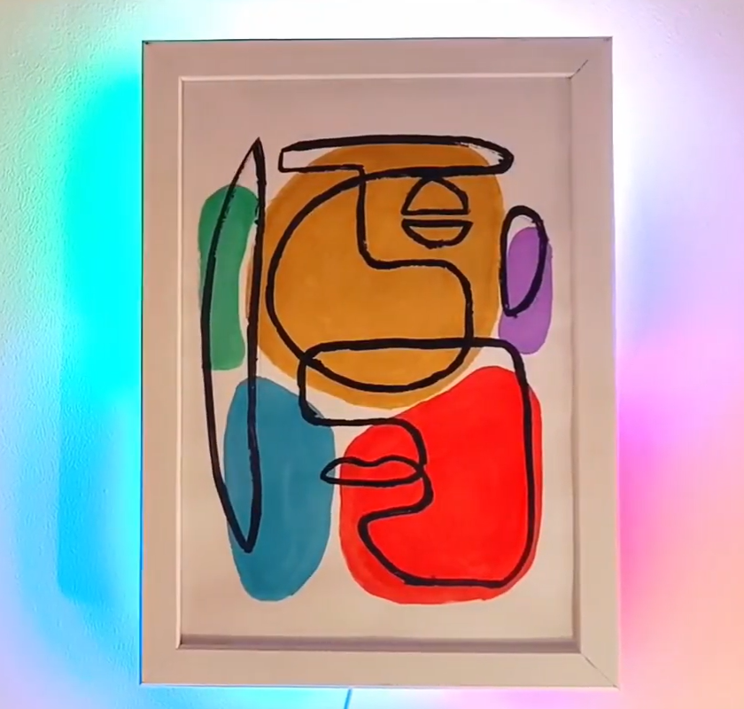 Gallery | Mood Light Matches Any Color You Tap on the Art | Hackaday.io