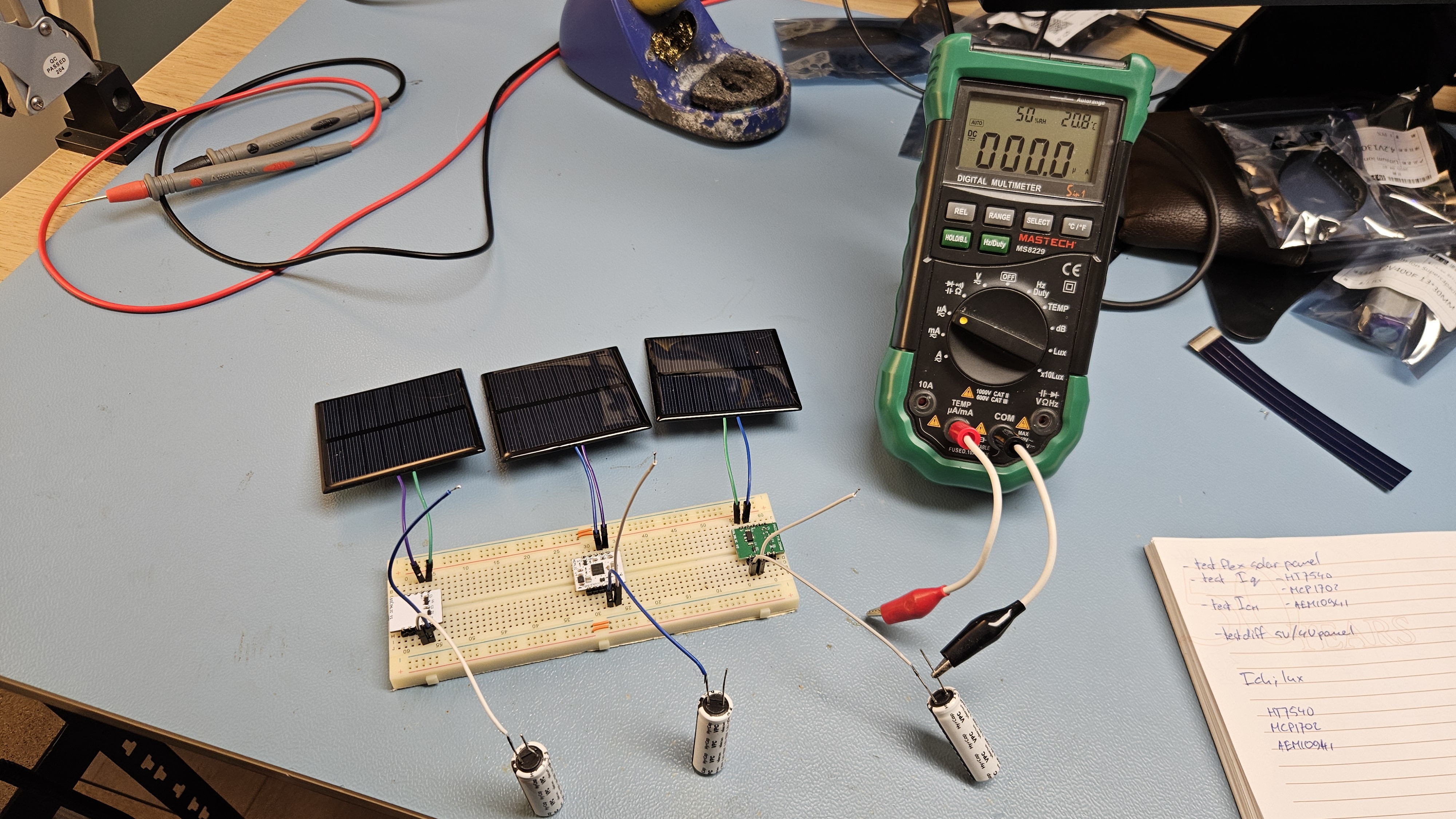 Gallery | Linear solar charging of Lithium Ion Capacitors | Hackaday.io