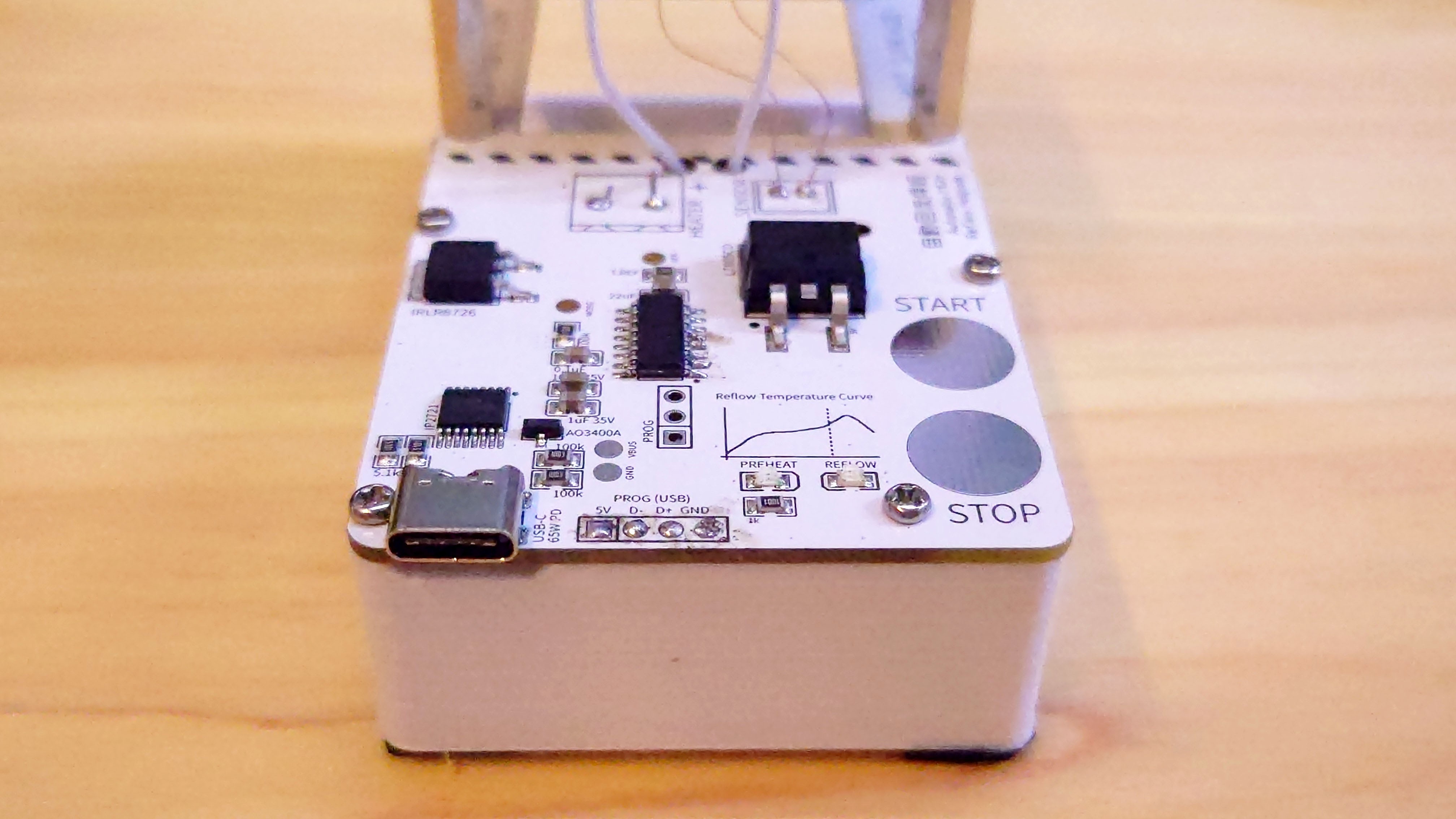 Gallery | DIY USB-PD Powered MCH Automatic Reflow Hotplate | Hackaday.io