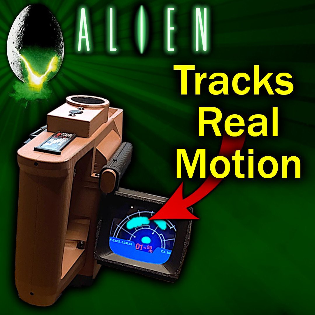 Gallery | A Real Working Alien Motion Tracker | Hackaday.io