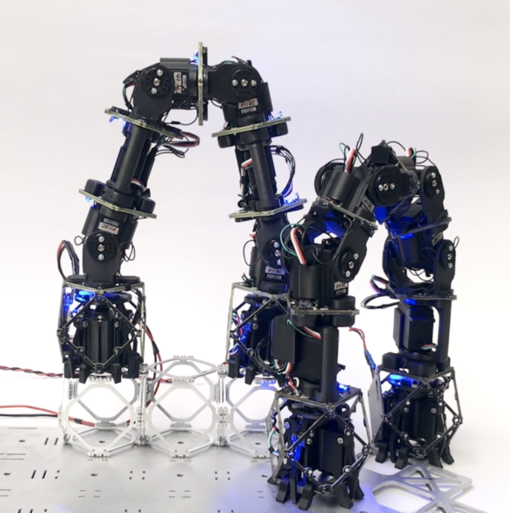 Low melt solder connected robots | Details | Hackaday.io